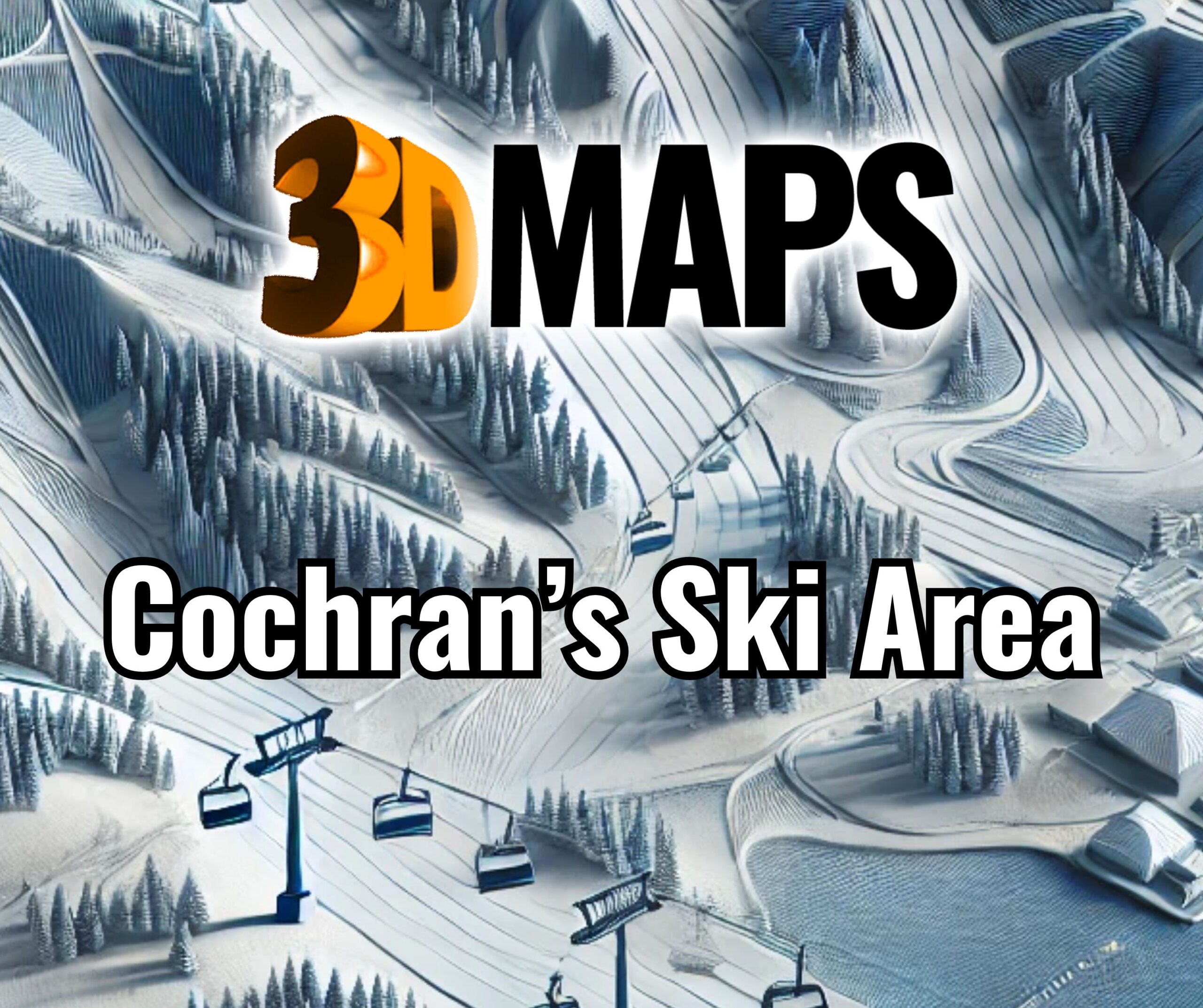 Cochran's Ski Area 3D Maps - WhiteClouds