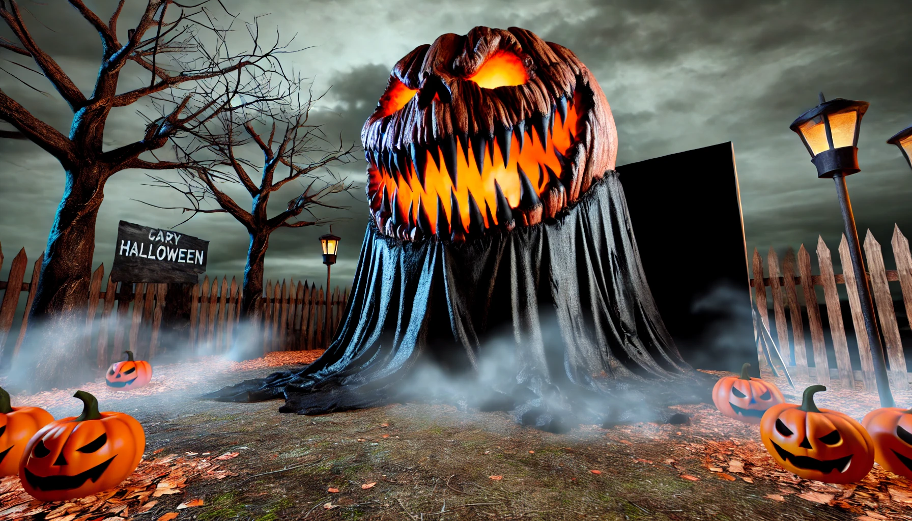 Giant Halloween Props - WhiteClouds