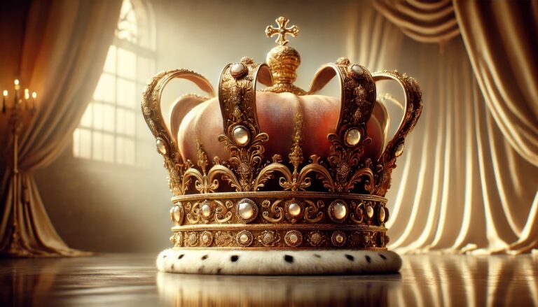 Giant Crown Prop - WhiteClouds