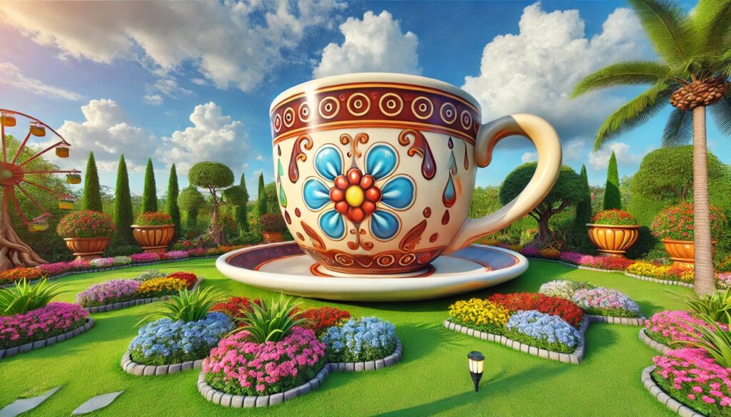 Giant Cup Prop - WhiteClouds