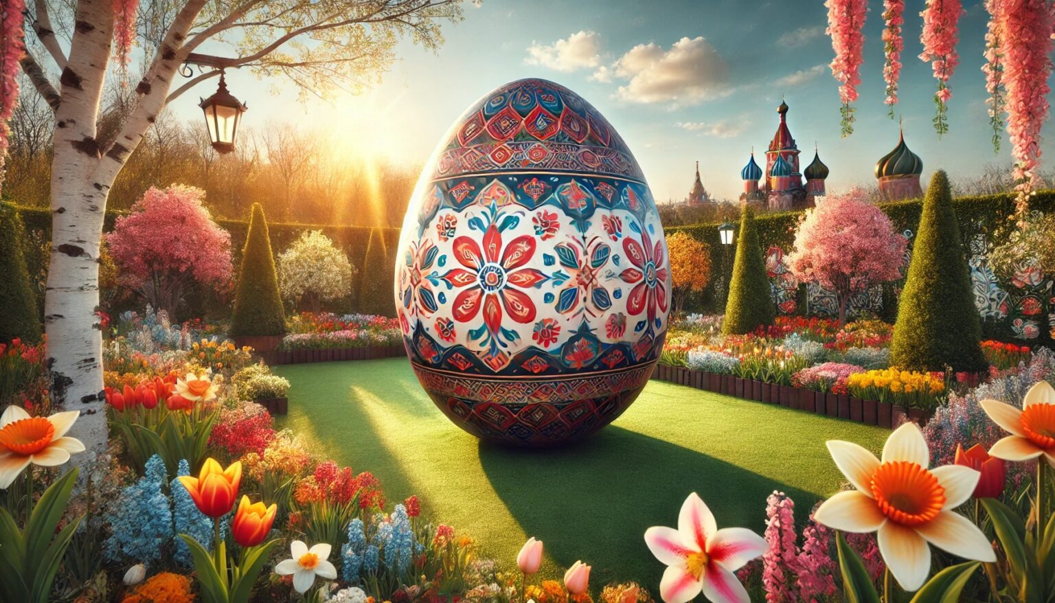 Giant Egg Photo Prop - WhiteClouds