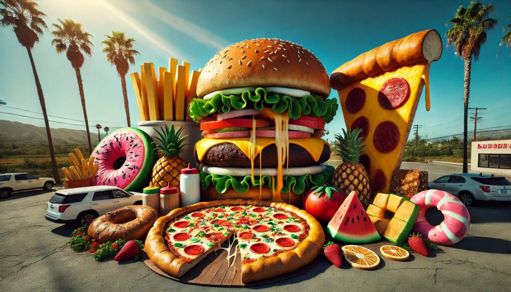 Giant Fake Food Props - WhiteClouds