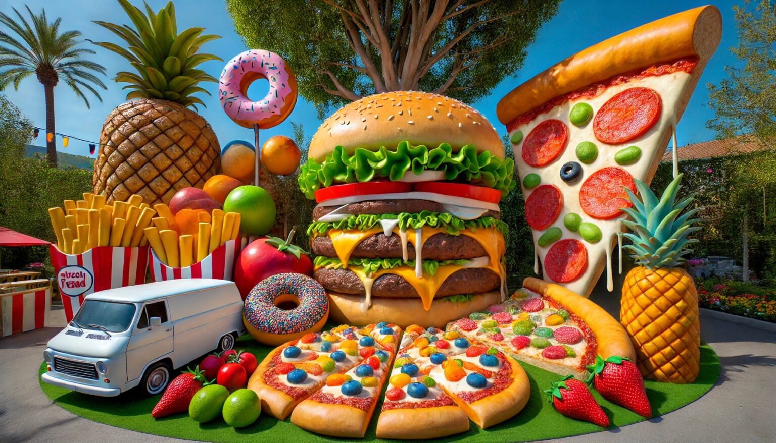 Giant Fake Food Props - WhiteClouds
