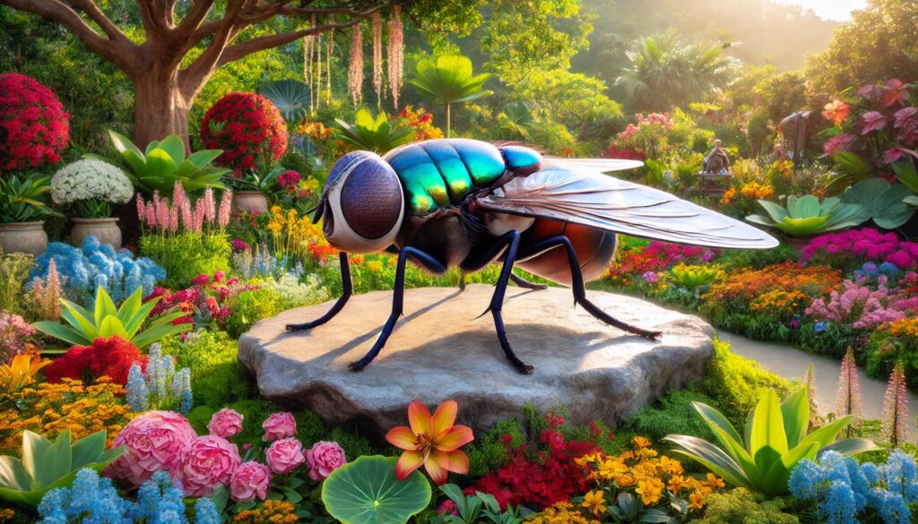 Giant Fly Prop - WhiteClouds