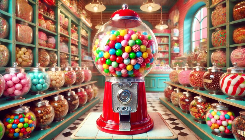 Giant Gumball Machine Prop - WhiteClouds