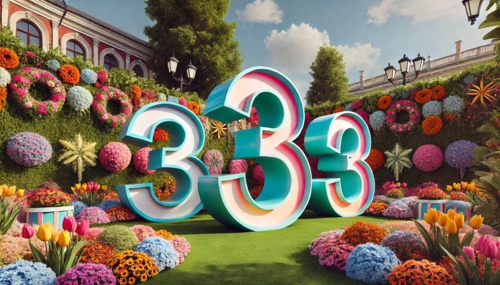 Giant Numbers Props - WhiteClouds