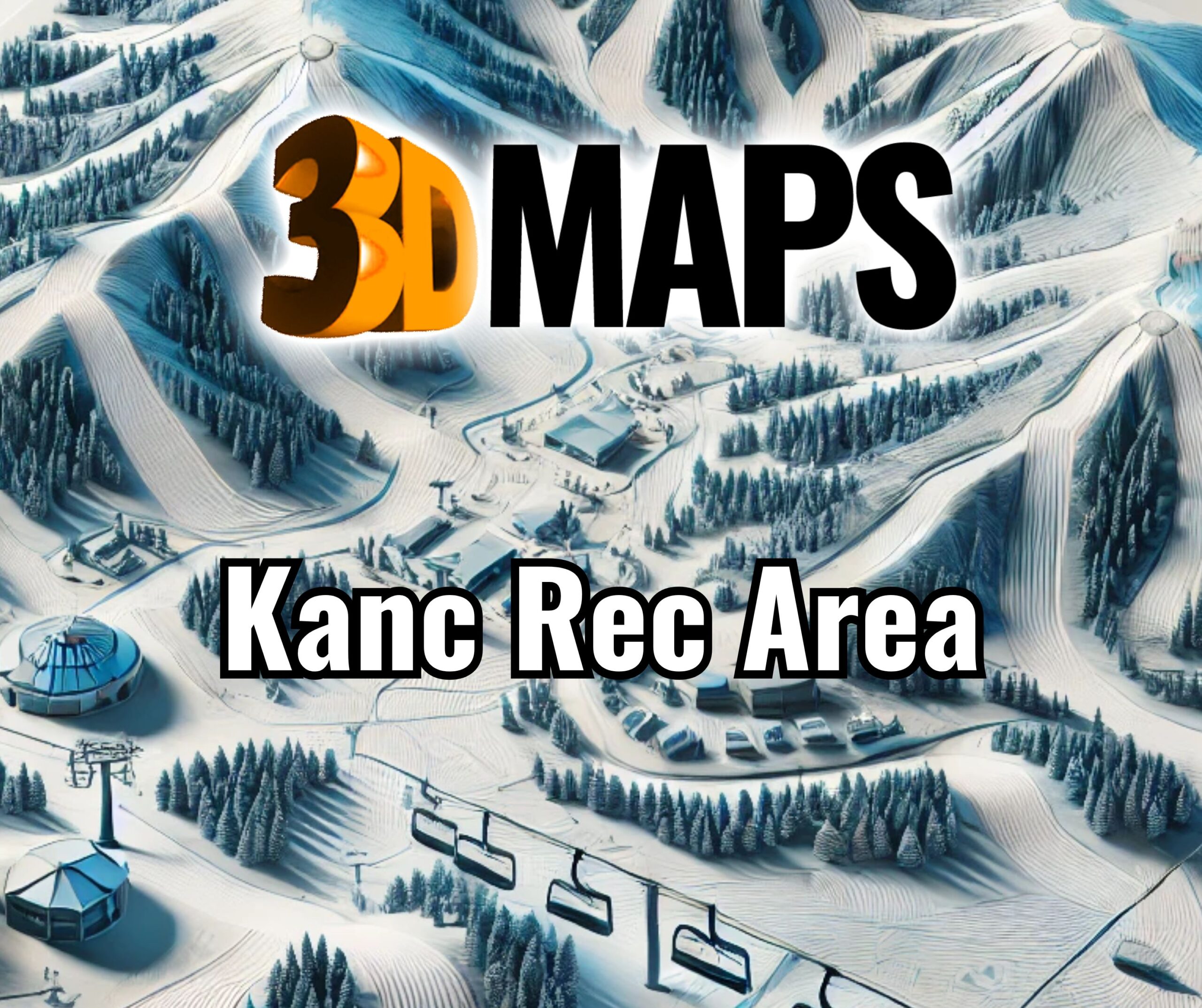 Kanc Rec Area 3D Maps - WhiteClouds