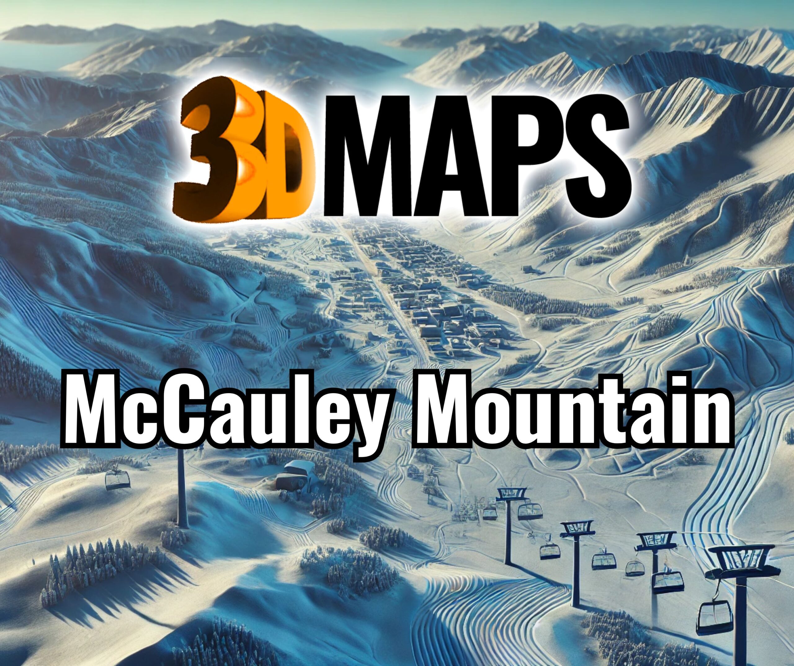 McCauley Mountain 3D Maps - WhiteClouds
