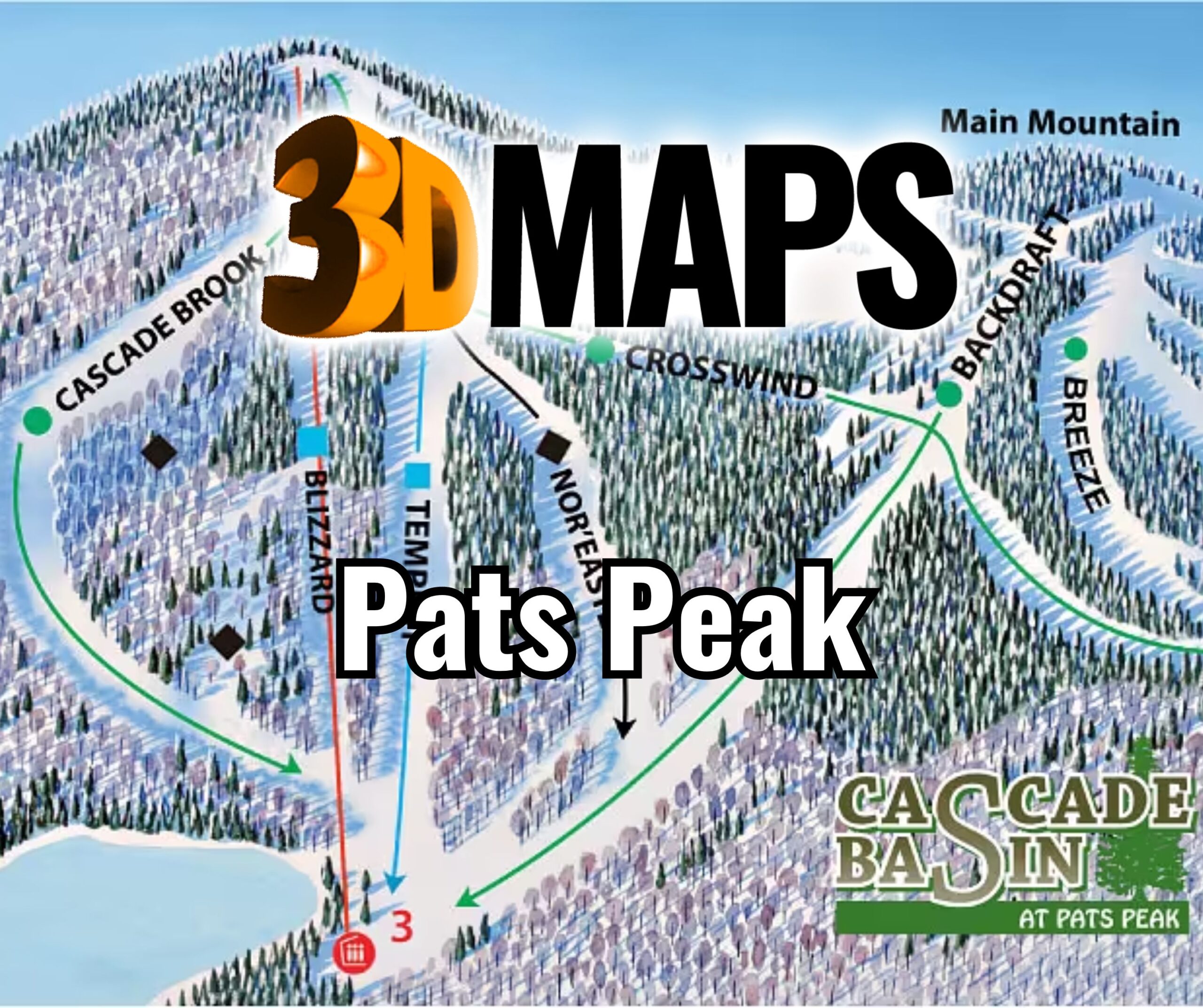 Pats Peak 3D Maps - WhiteClouds