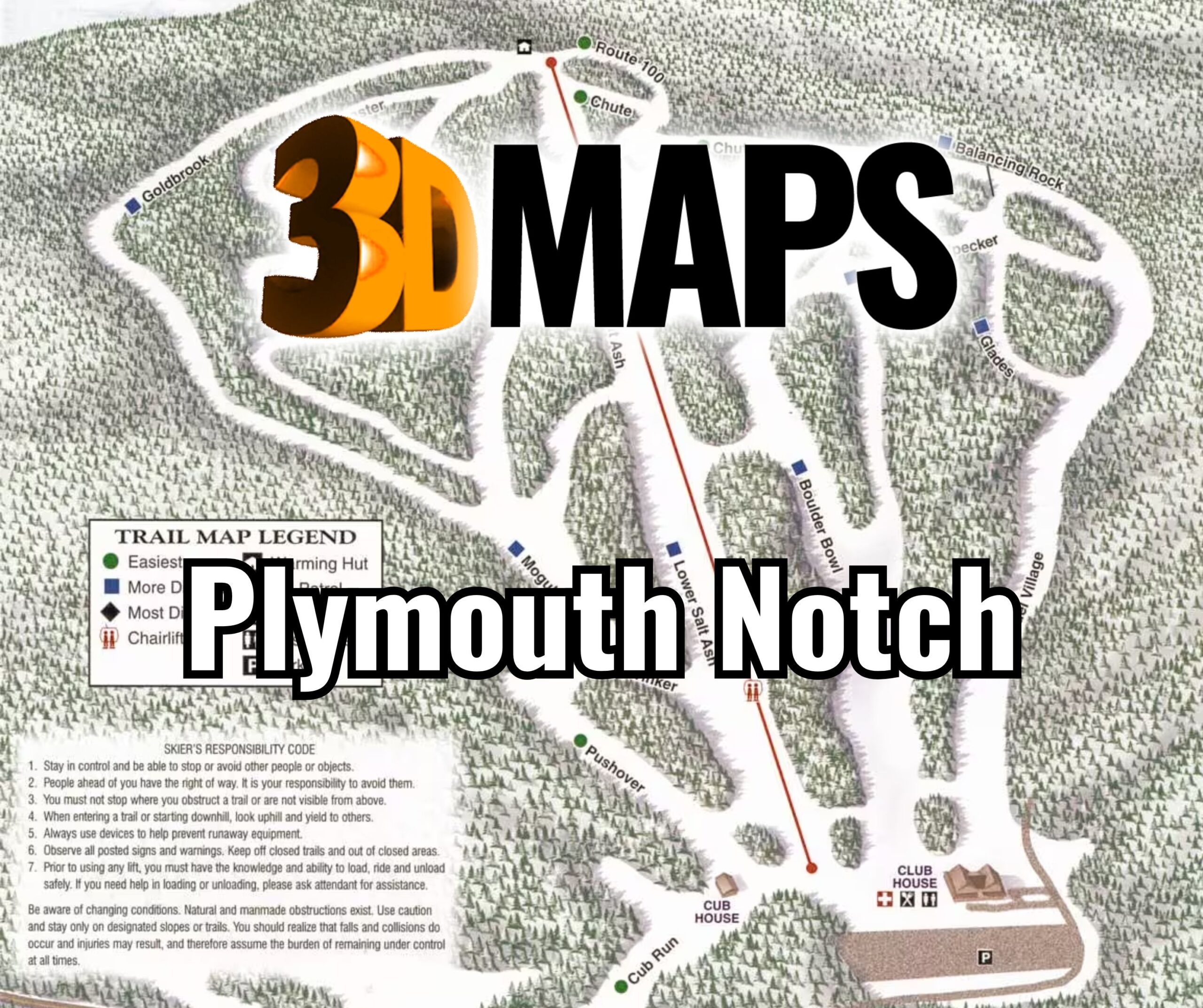 Plymouth Notch 3D Maps - WhiteClouds