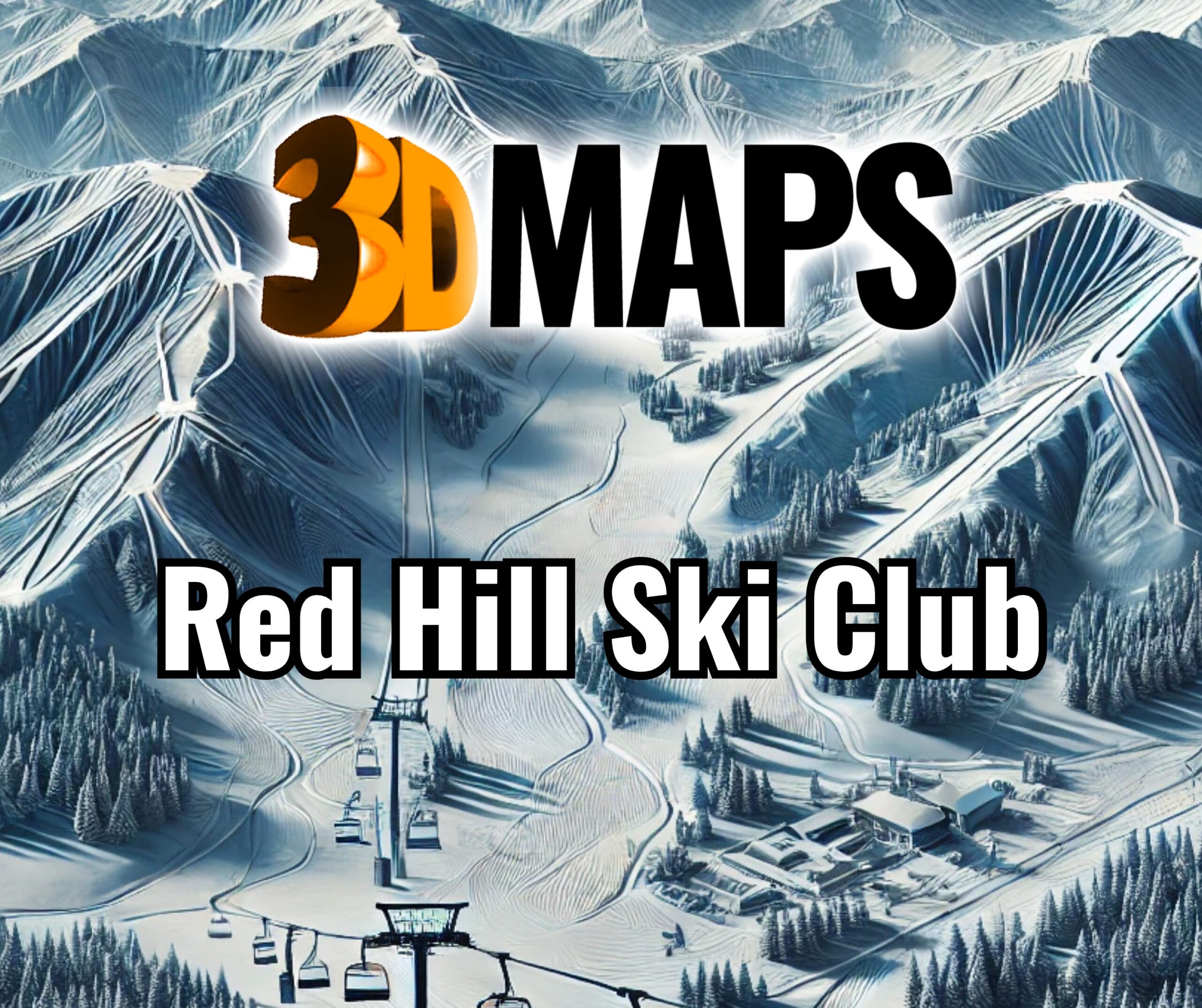 Red Hill Ski Club 3D Maps - WhiteClouds