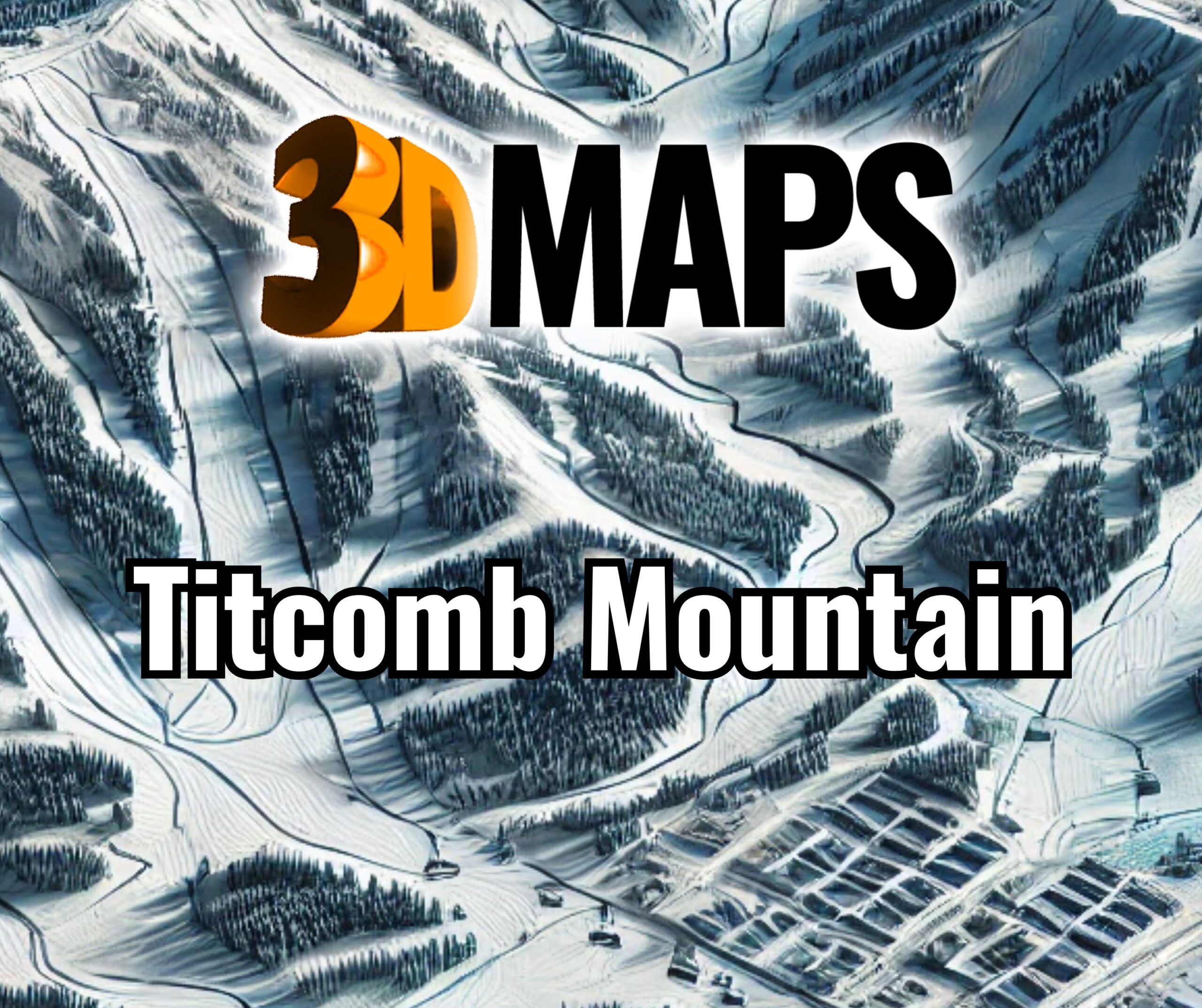 Titcomb Mountain 3D Maps - WhiteClouds