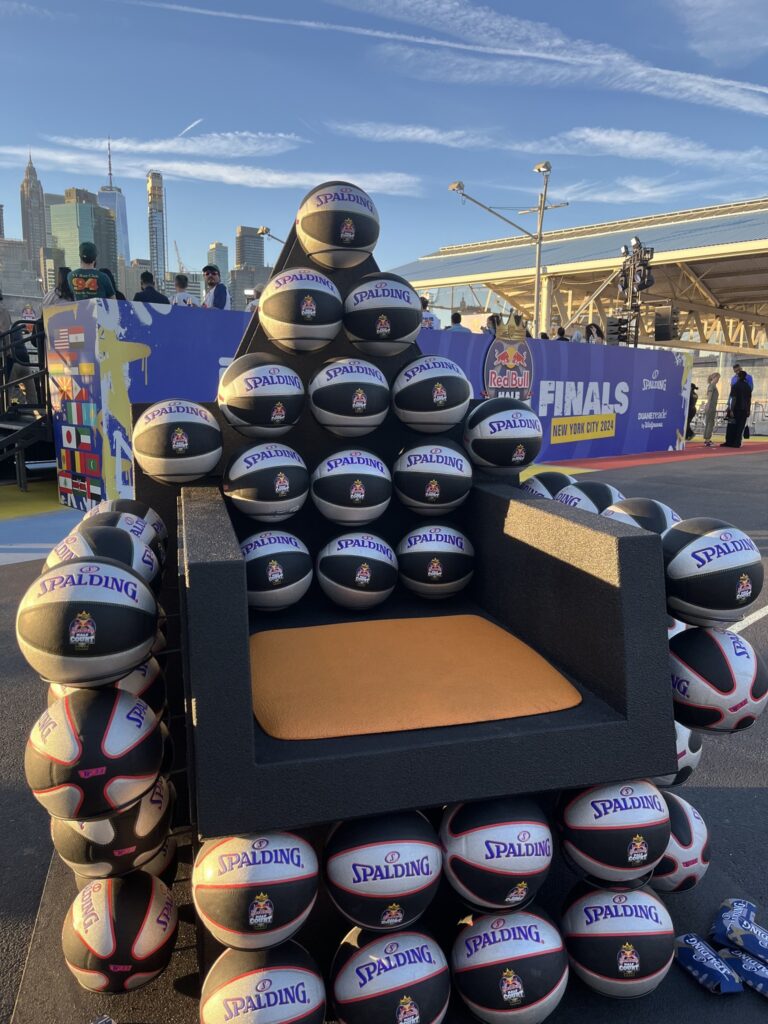 Basketball Throne Prop - WhiteClouds