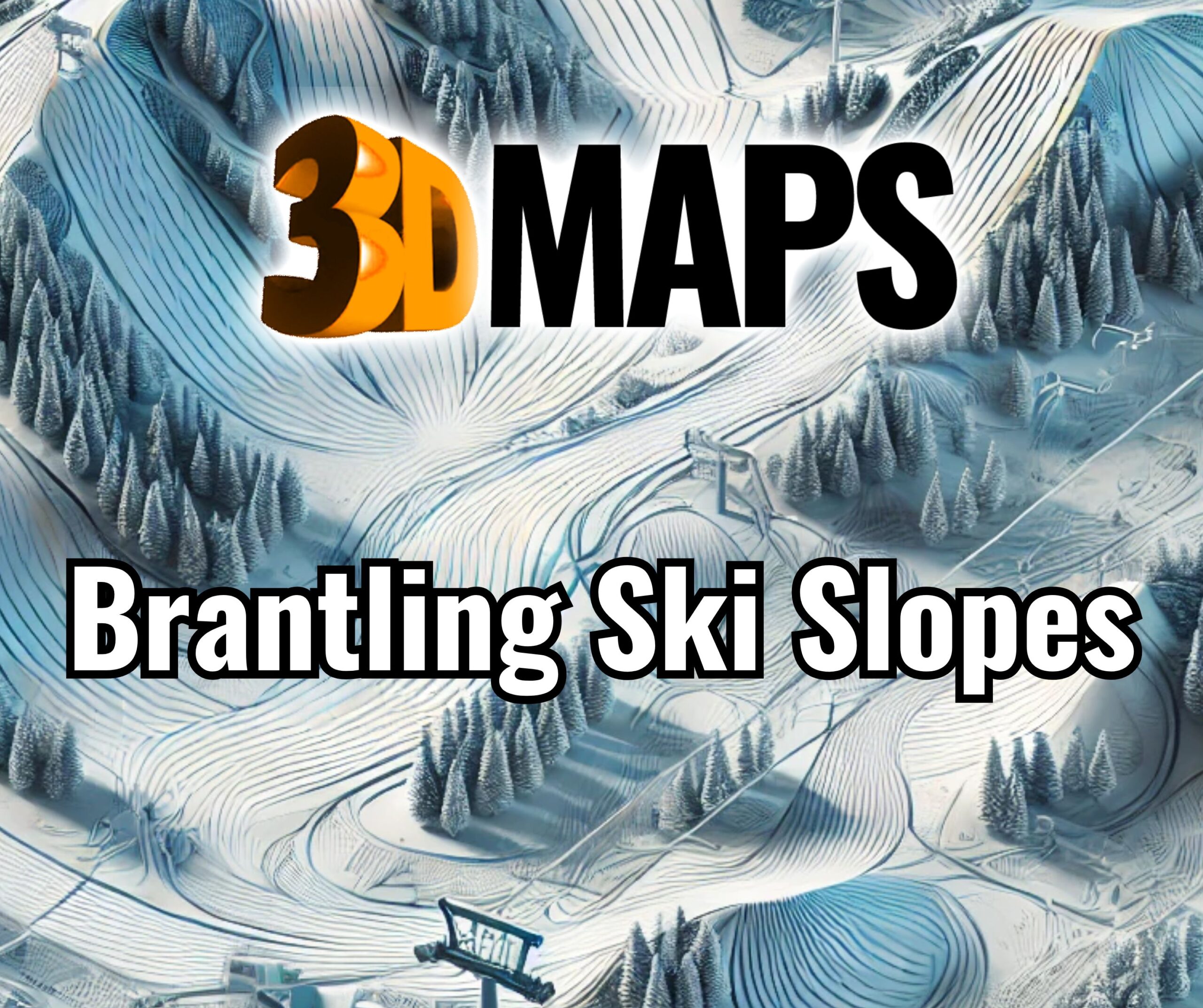 Brantling Ski Slopes 3D Maps - WhiteClouds