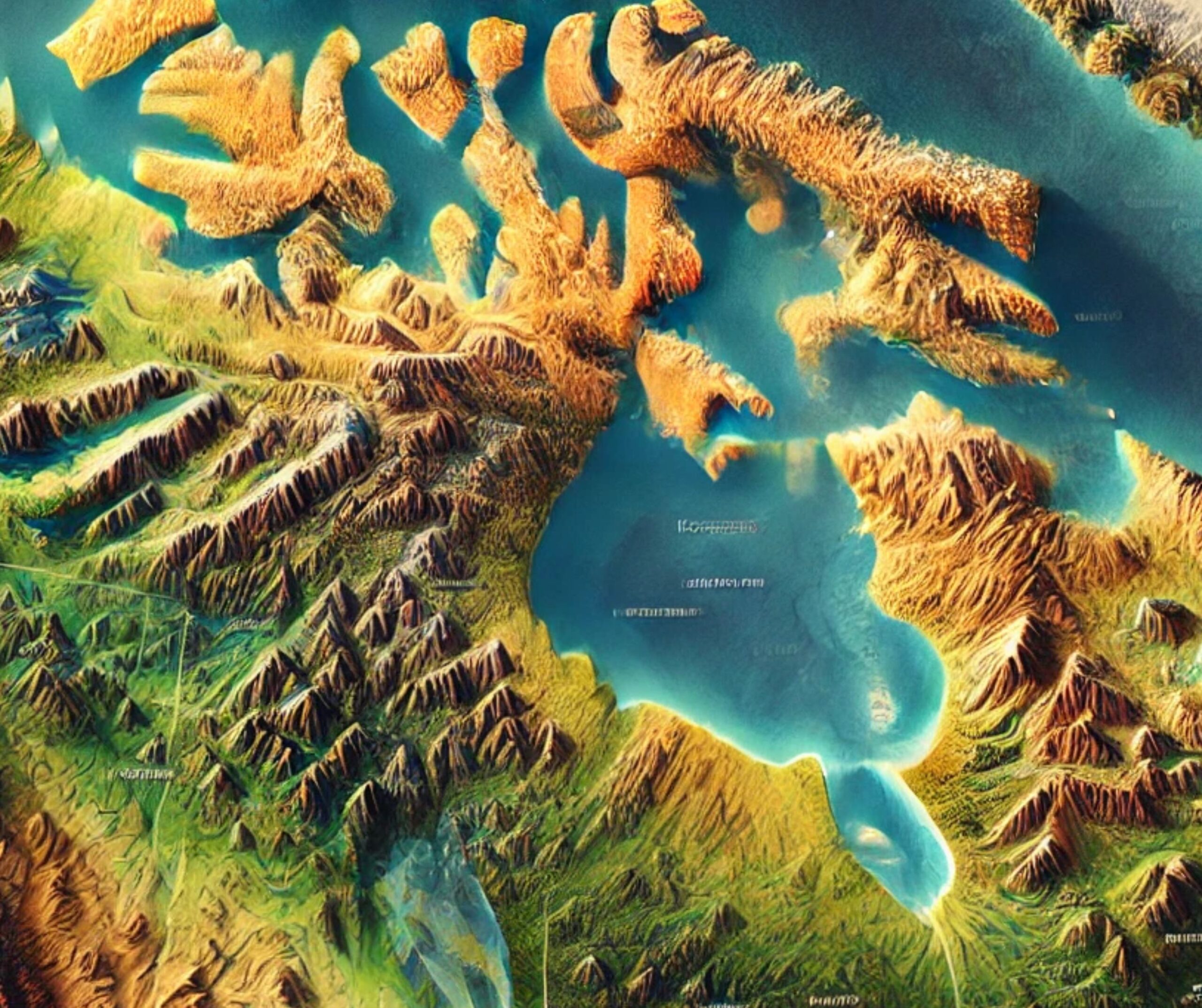 Canada Topo Map - WhiteClouds