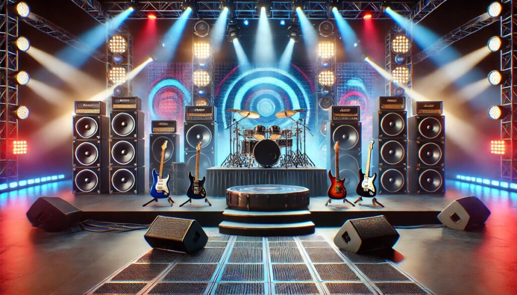 Concert Stage Props - WhiteClouds