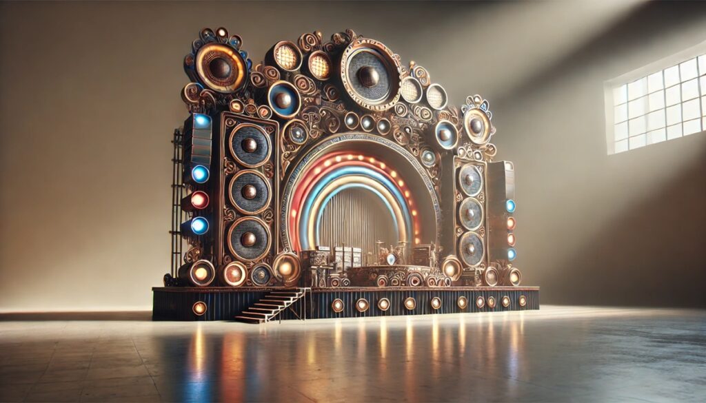 Concert Stage Props - WhiteClouds