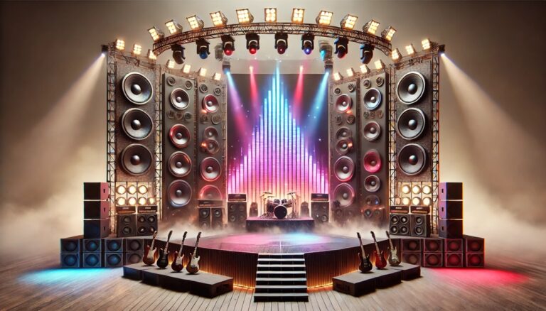 Concert Stage Props - WhiteClouds