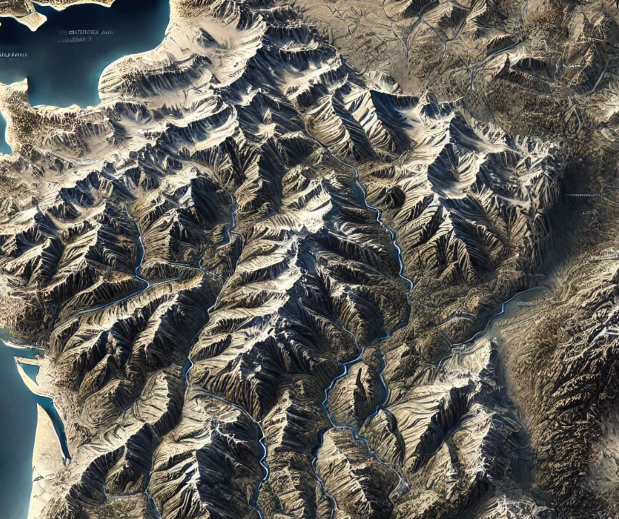 France Topo Map - WhiteClouds