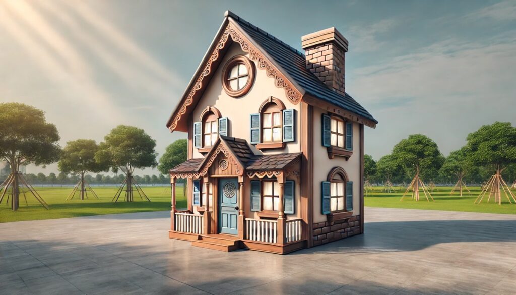 Giant House Prop Hunt - WhiteClouds