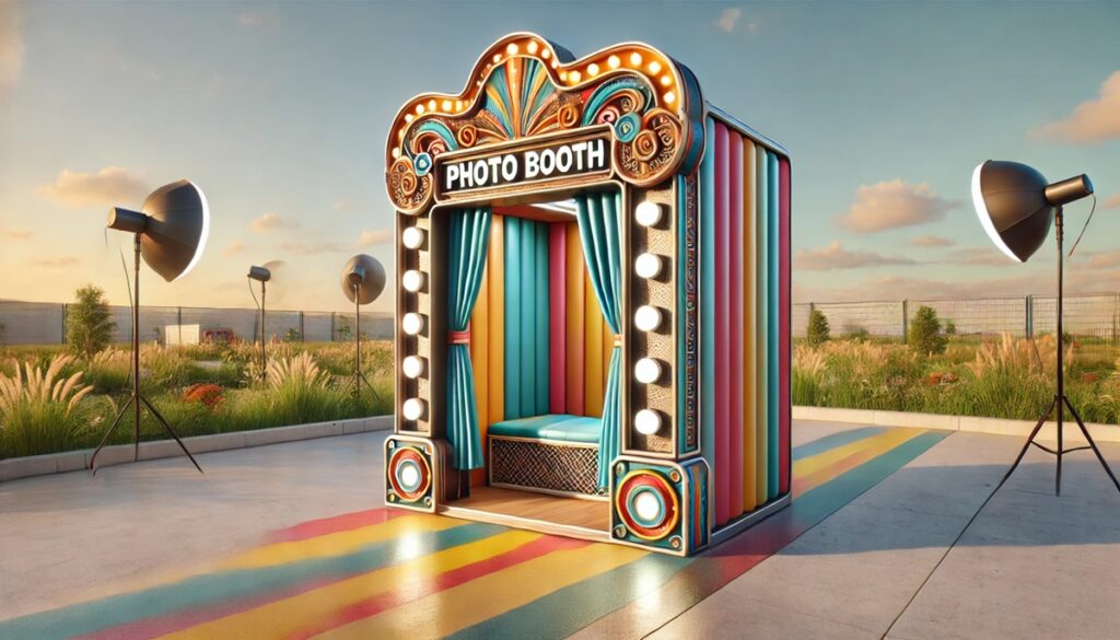 Giant Photo Booth Prop - WhiteClouds