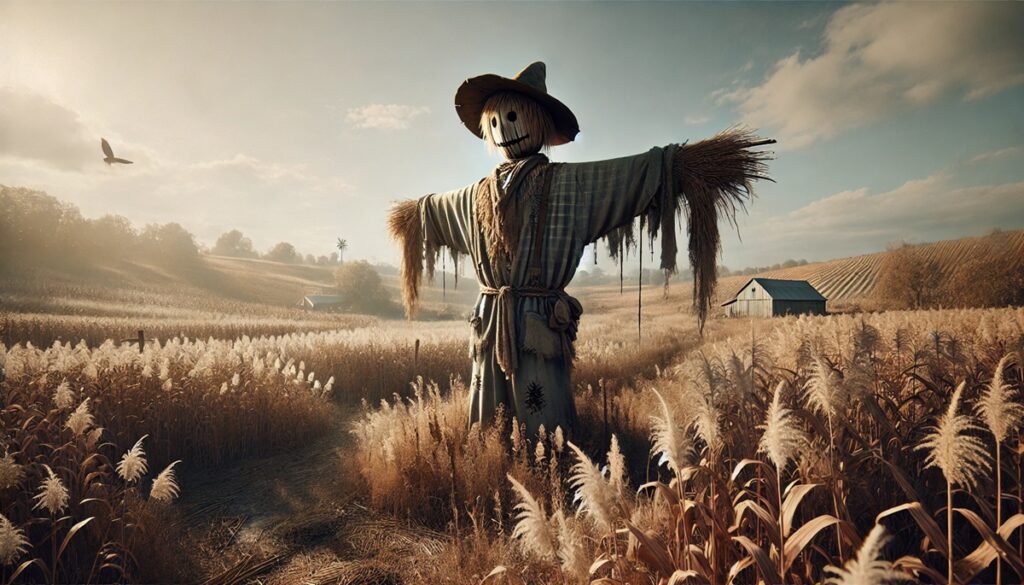 Giant Scarecrow Prop - WhiteClouds