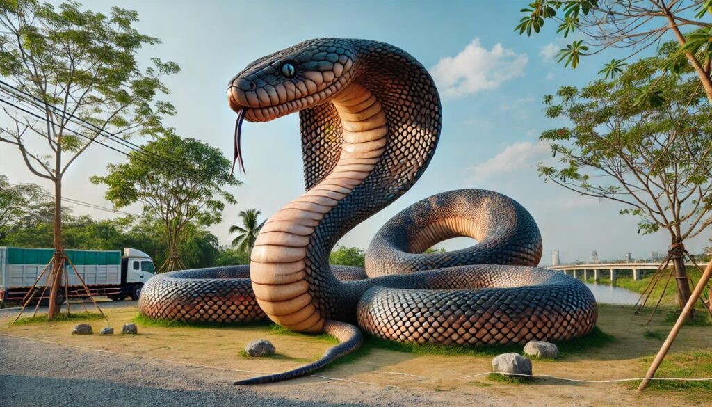 Giant Snake Prop - WhiteClouds