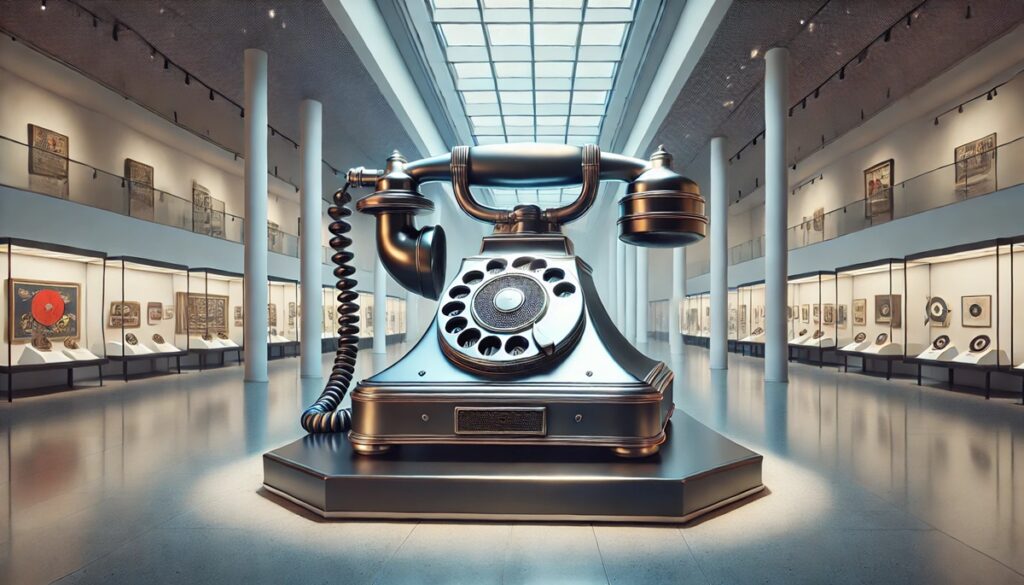 Giant Telephone Prop - WhiteClouds