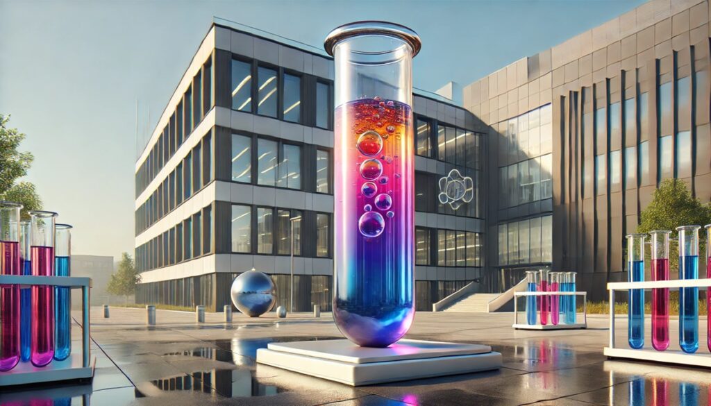 Giant Test Tube Prop - WhiteClouds