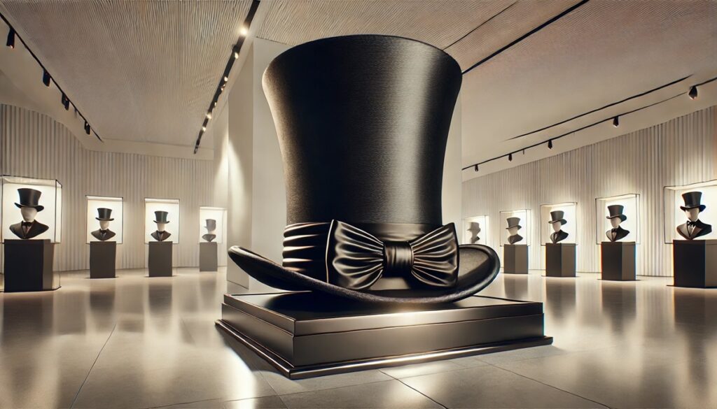 Giant Top Hat Prop - WhiteClouds