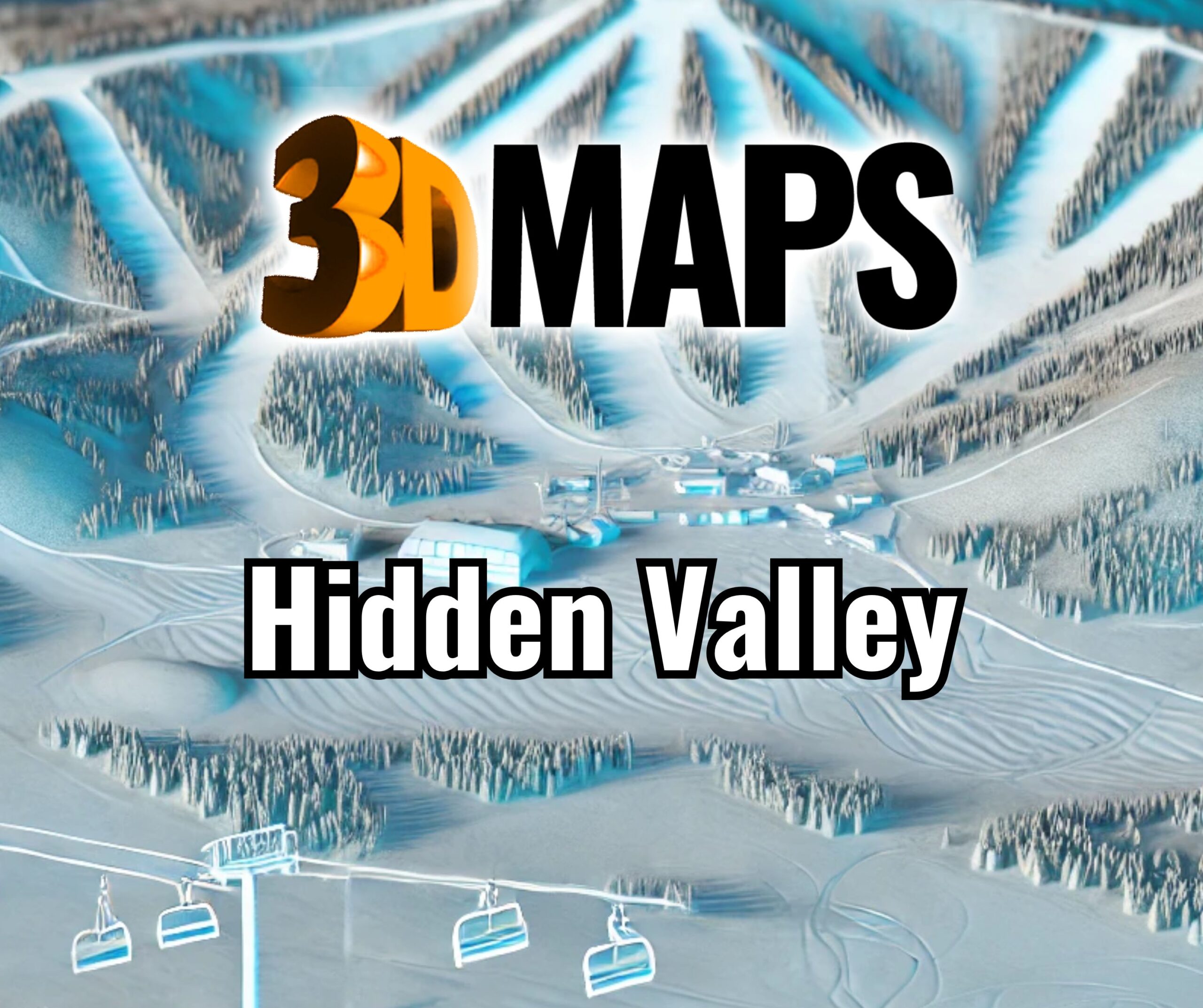 Hidden Valley 3D Maps - WhiteClouds