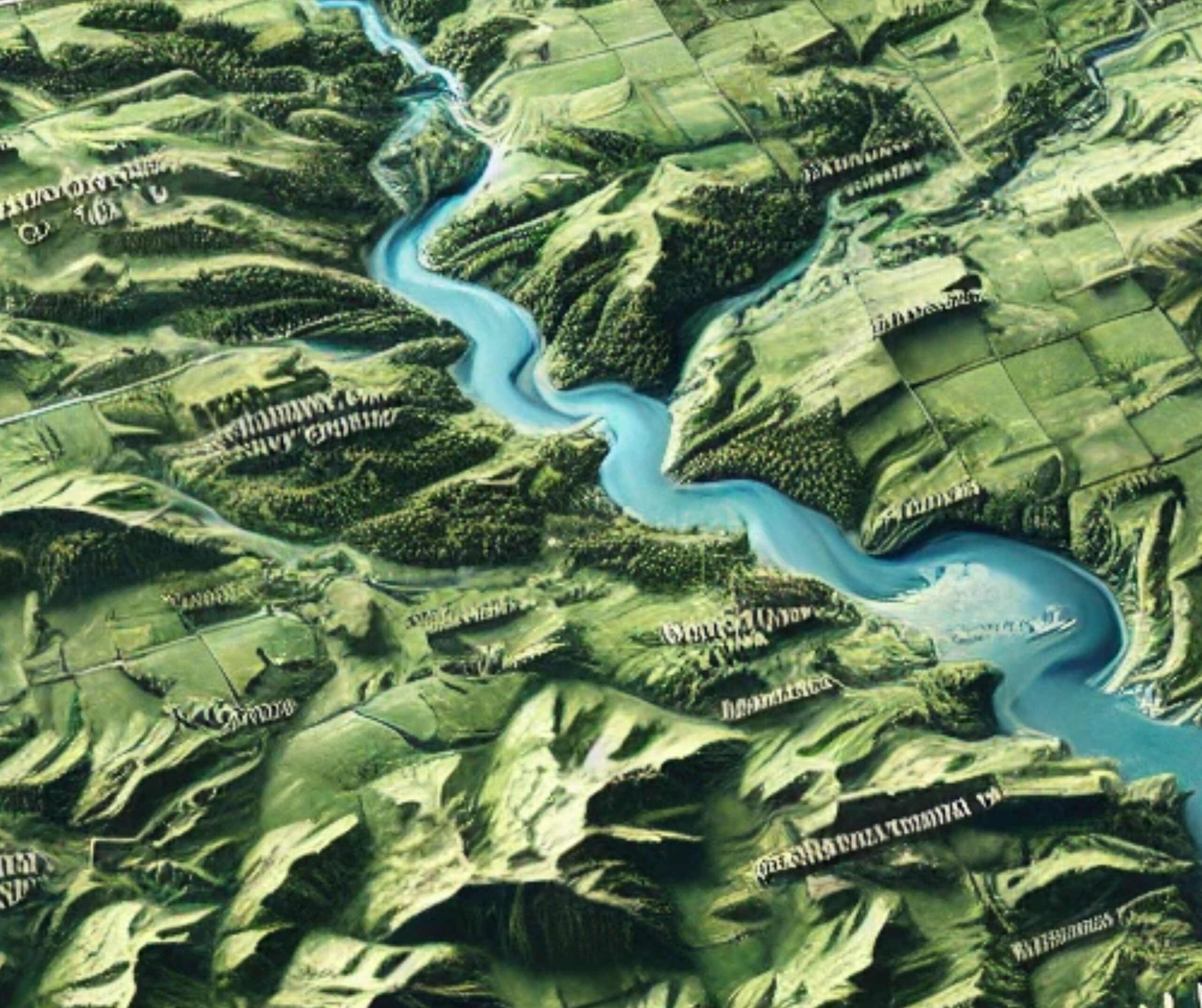 Iowa Topo Map - WhiteClouds