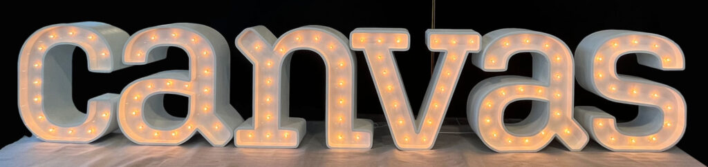 Marquee Sign Letters - WhiteClouds