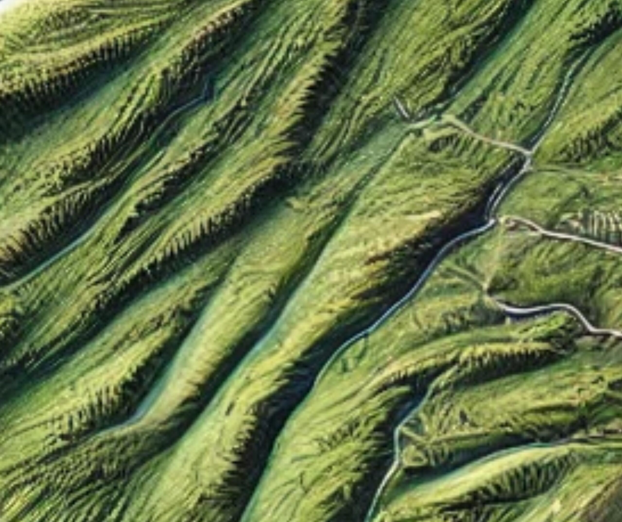 New Jersey Topo Map - WhiteClouds