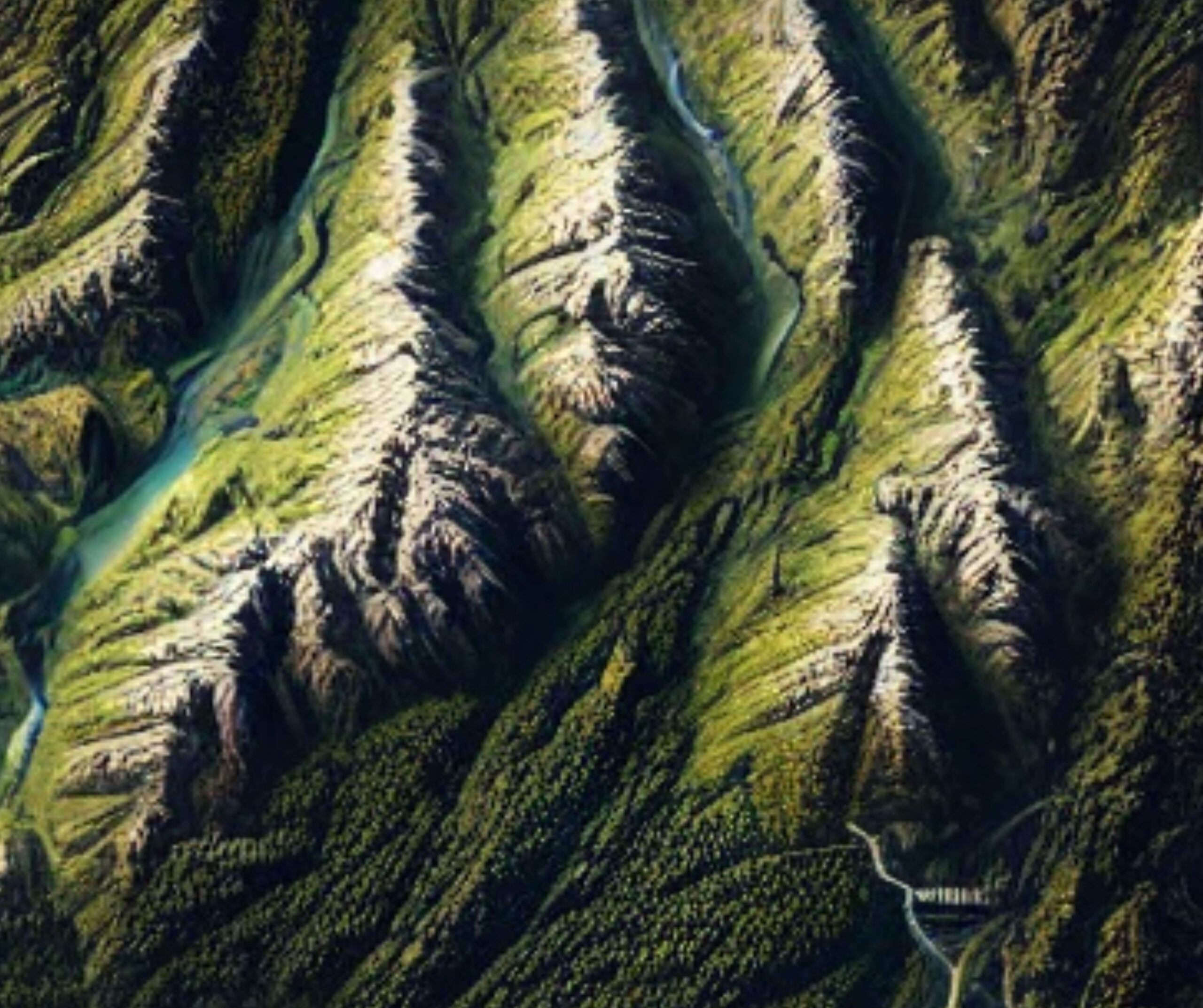 New York Topo Map - WhiteClouds