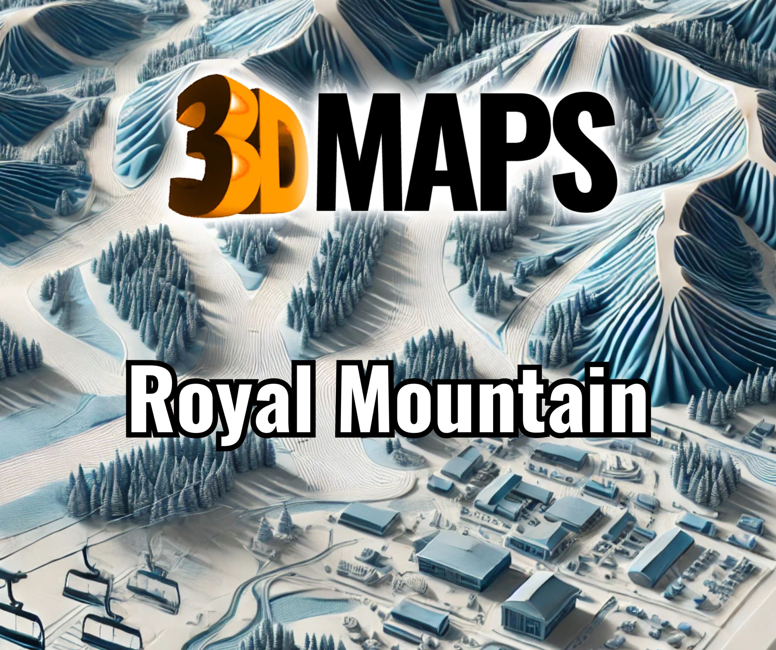 Royal Mountain 3D Maps - WhiteClouds