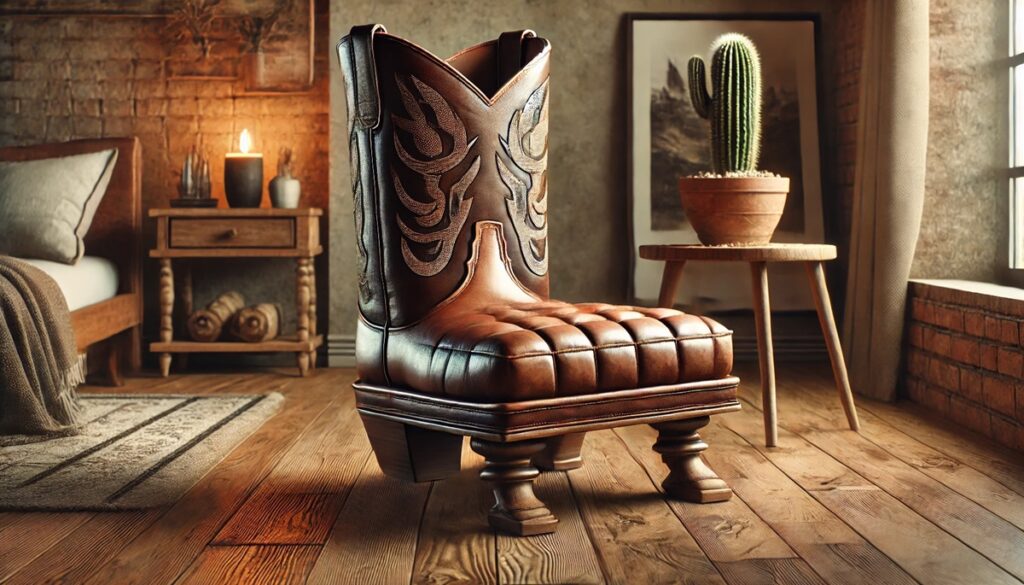 Shoe Chair - WhiteClouds