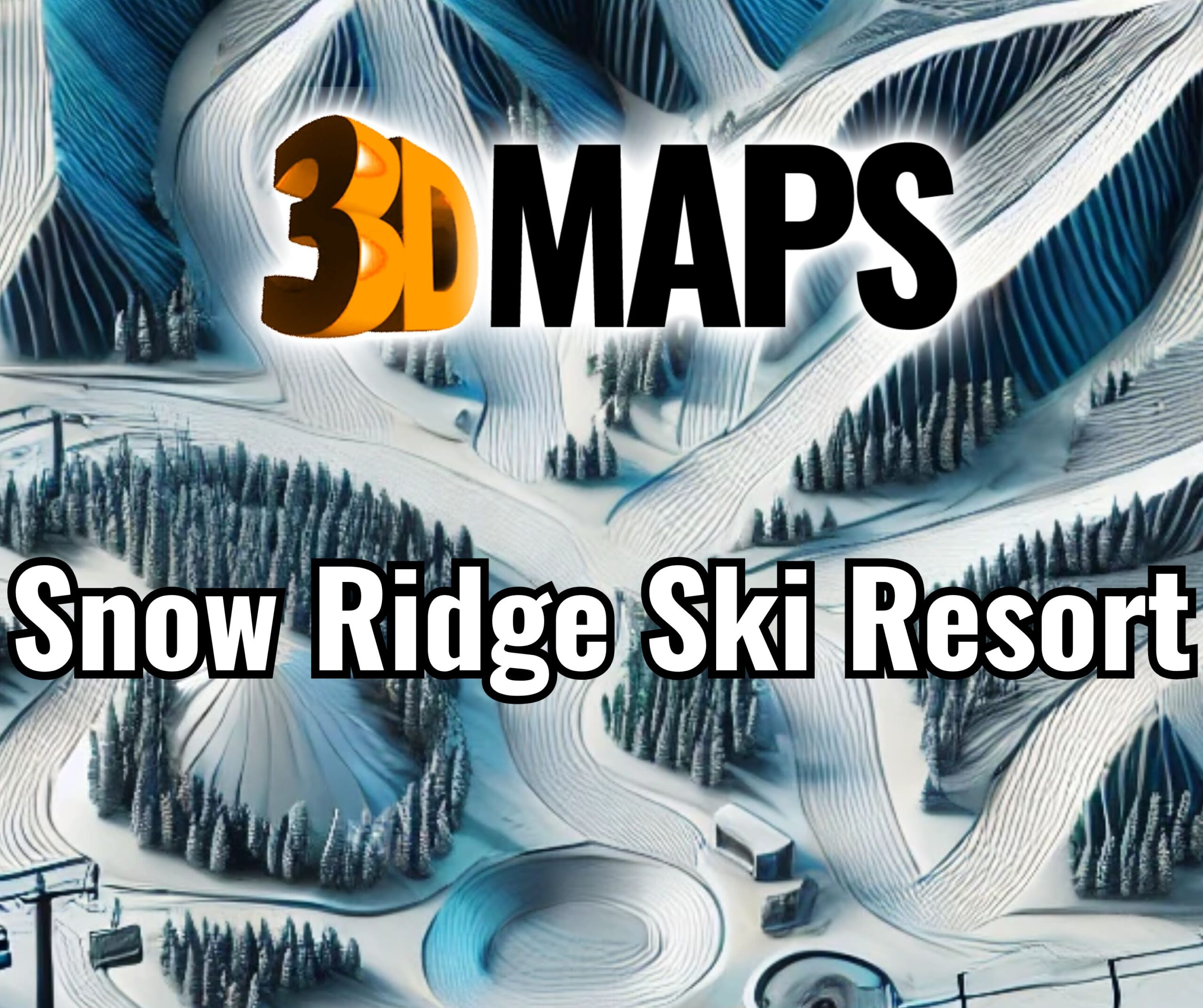 Snow Ridge Ski Resort 3D Maps - WhiteClouds