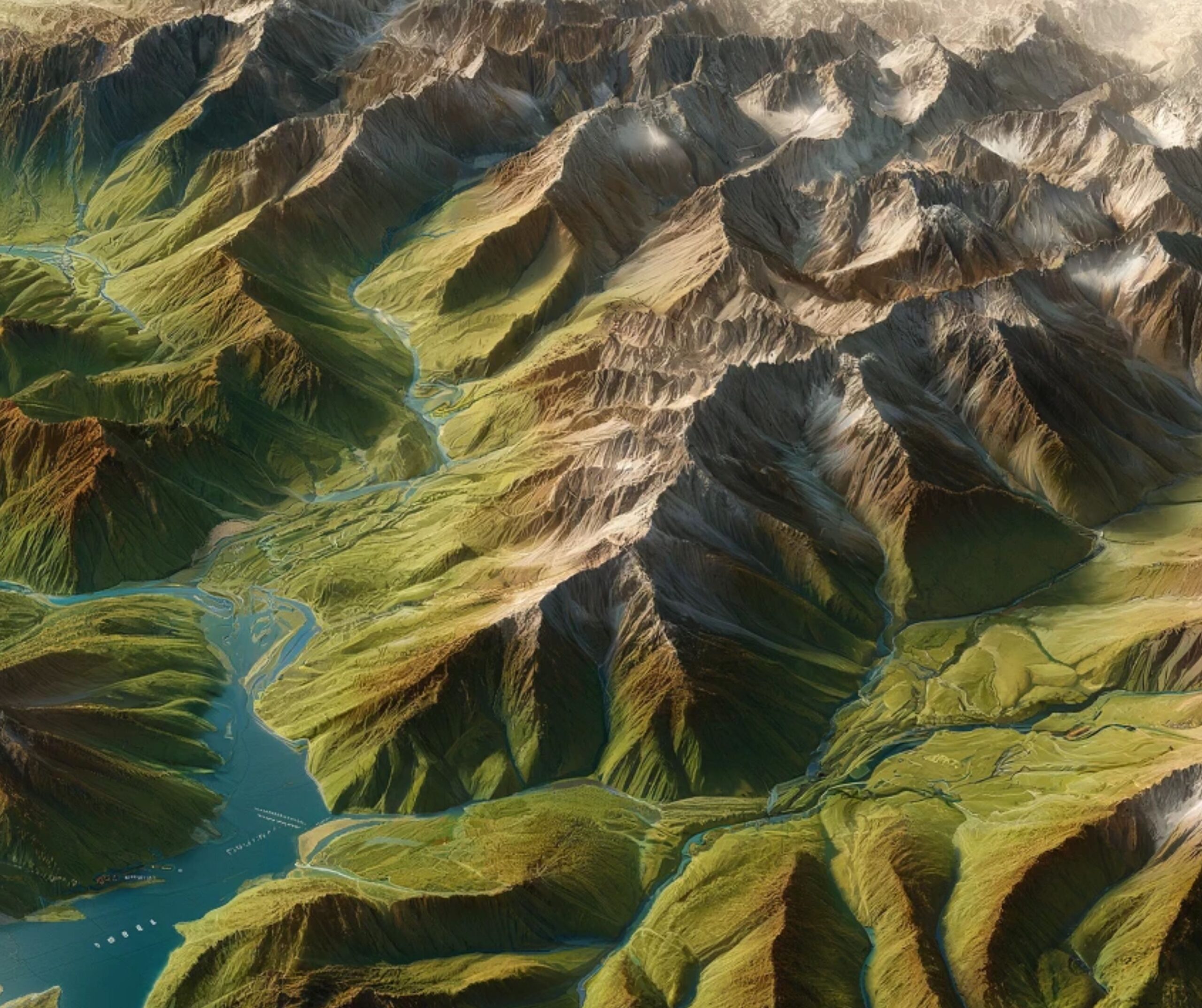 Virginia Topo Map - WhiteClouds