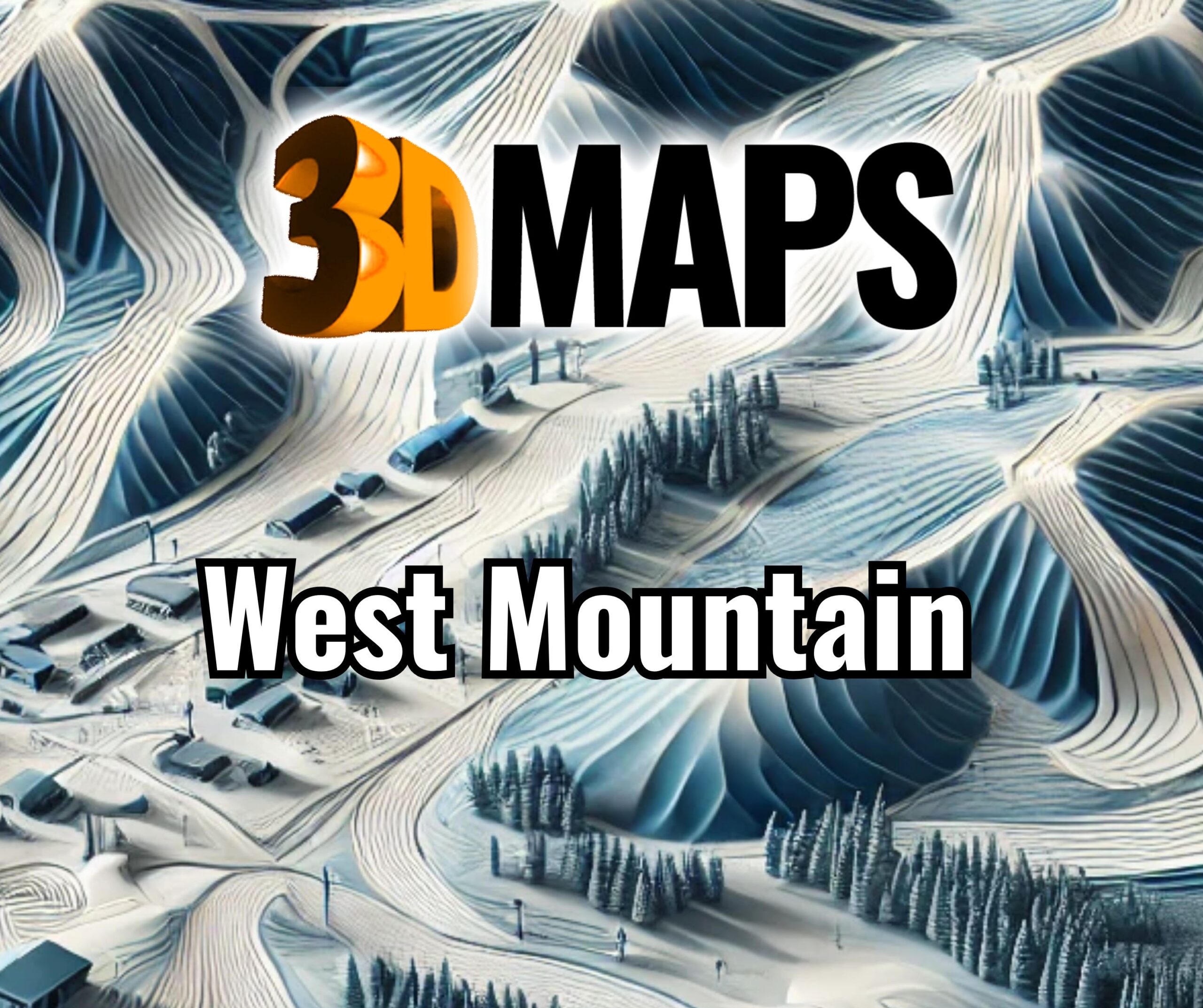 West Mountain 3D Maps - WhiteClouds