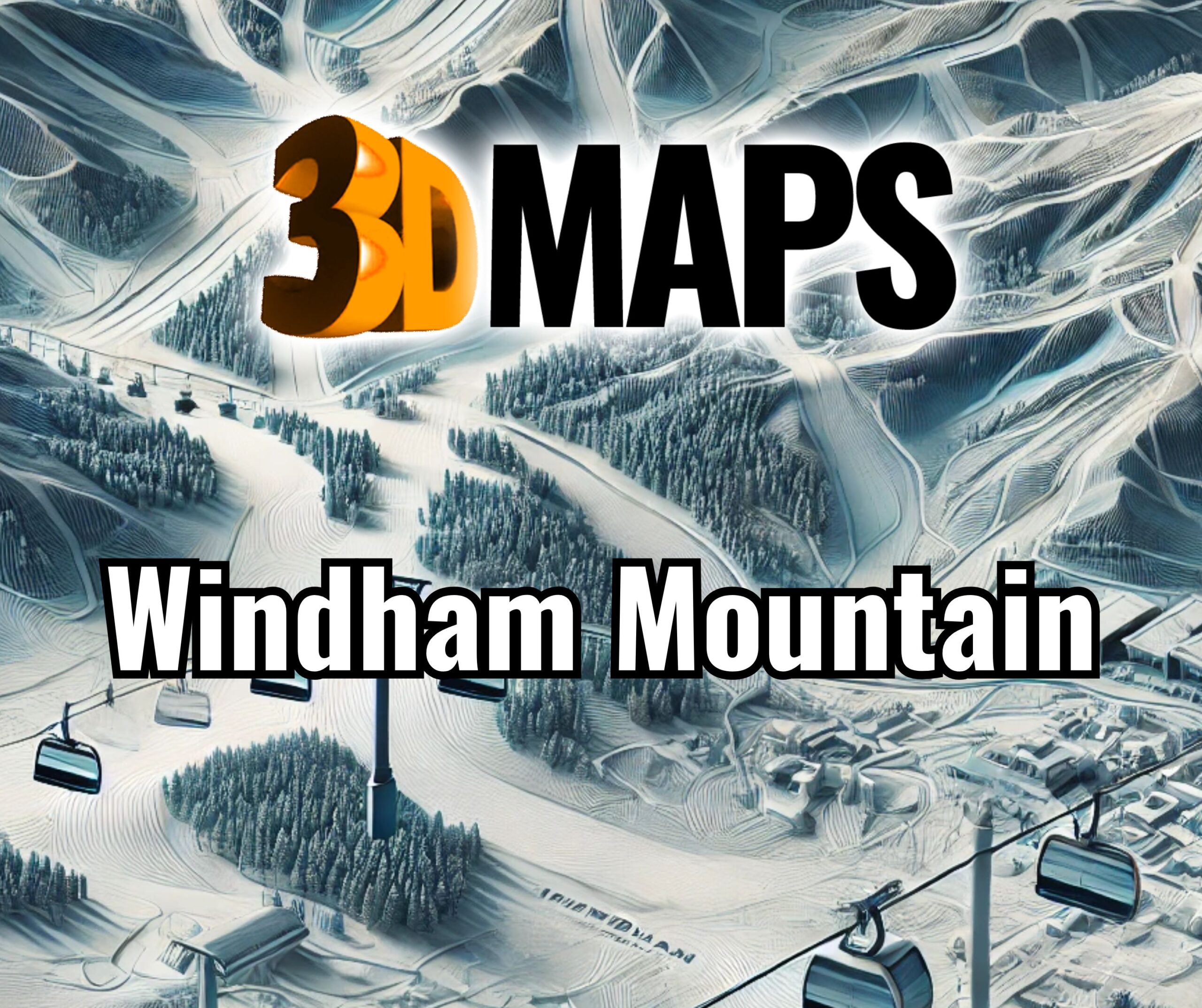 Windham Mountain 3D Maps - WhiteClouds