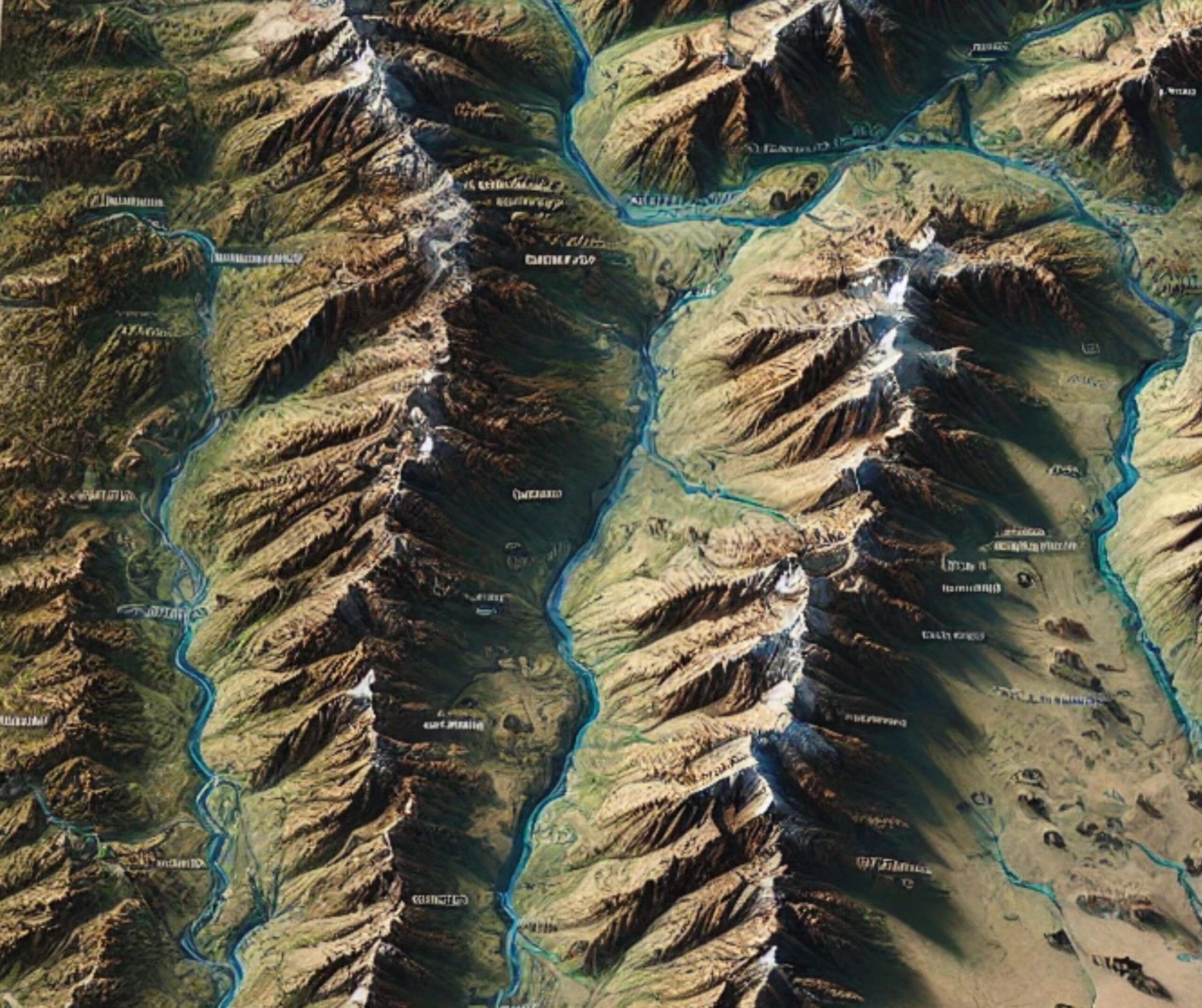 Wyoming Topo Map - WhiteClouds