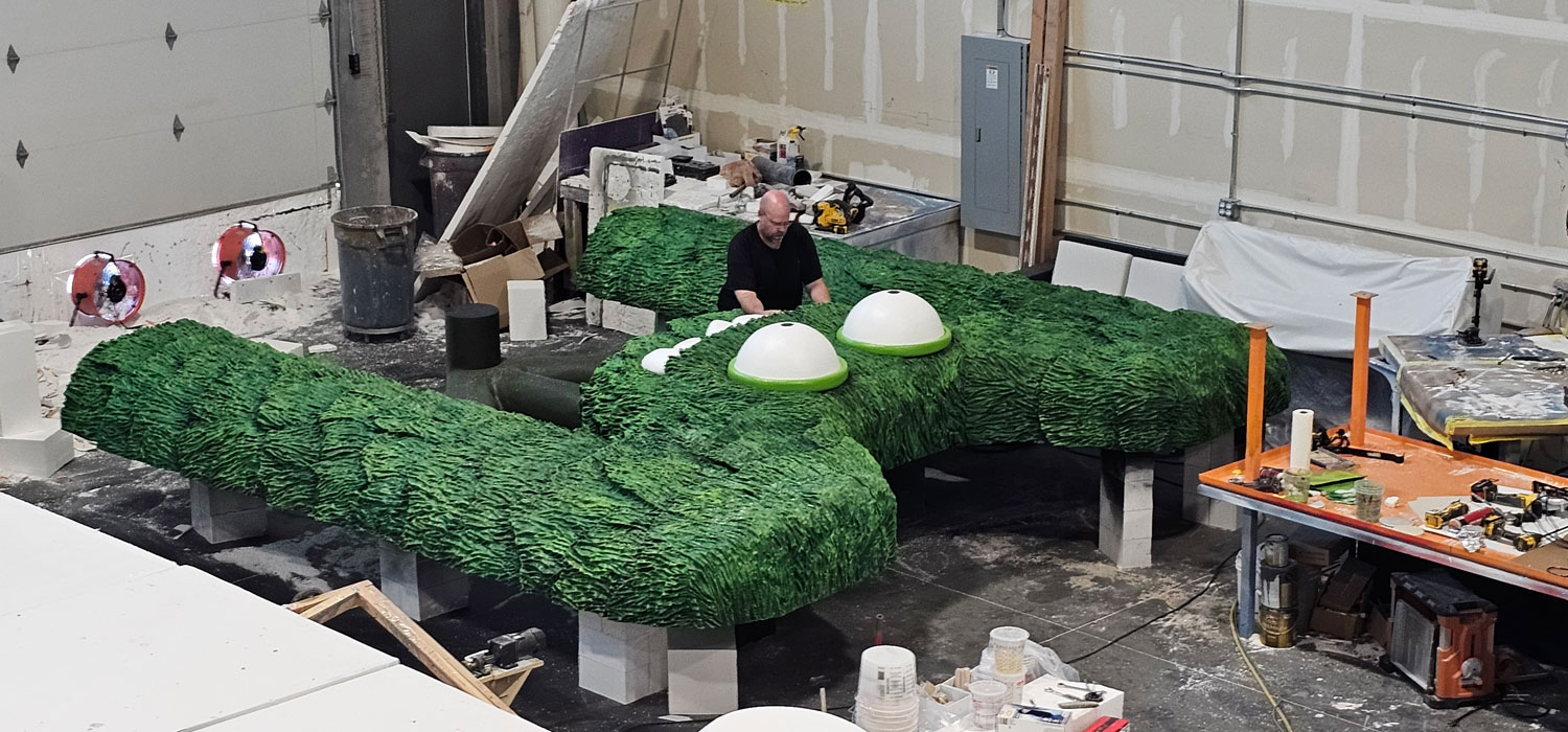 Grow Financial 3D Billboard - WhiteClouds