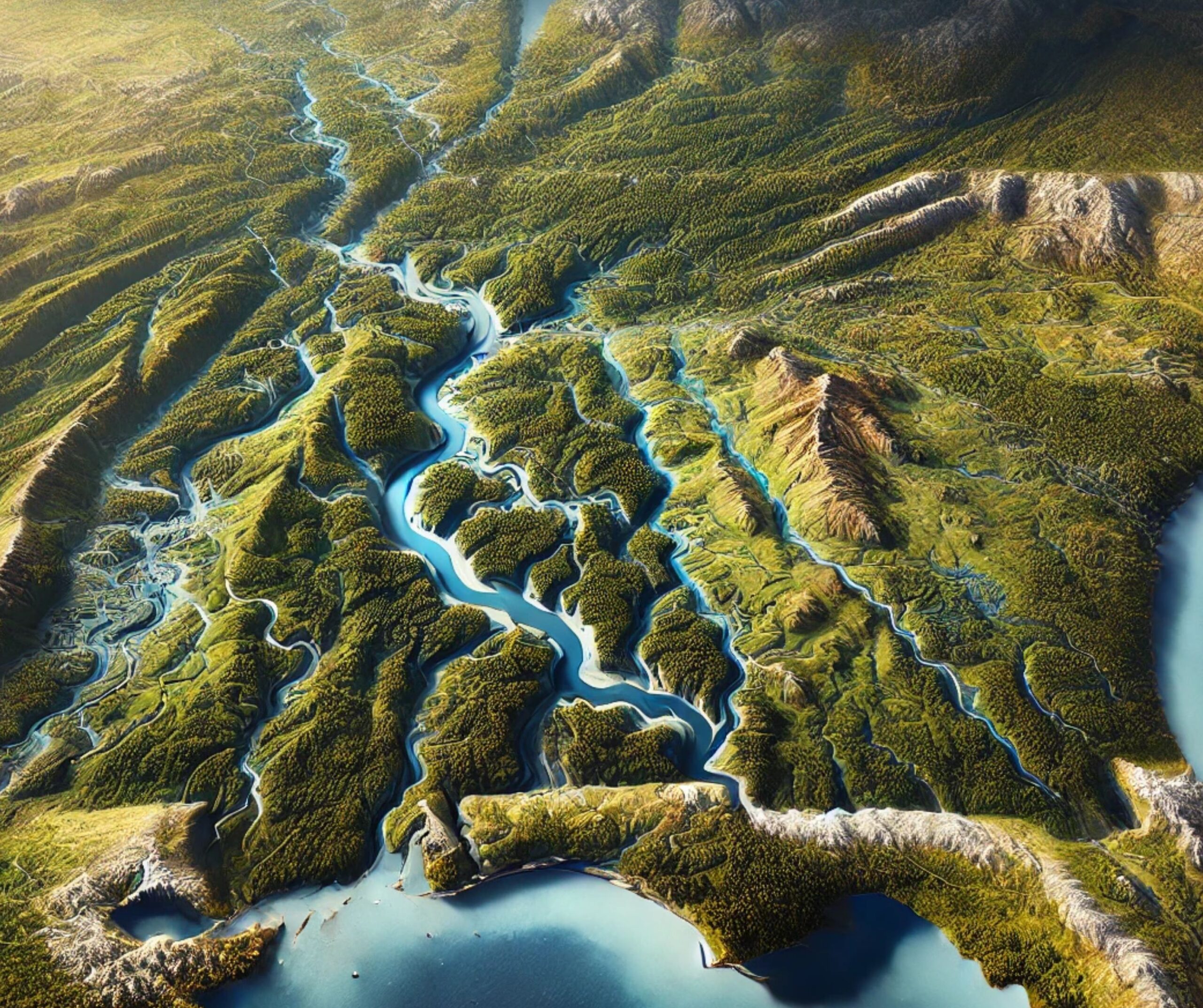 Mobile River Watershed Map - WhiteClouds