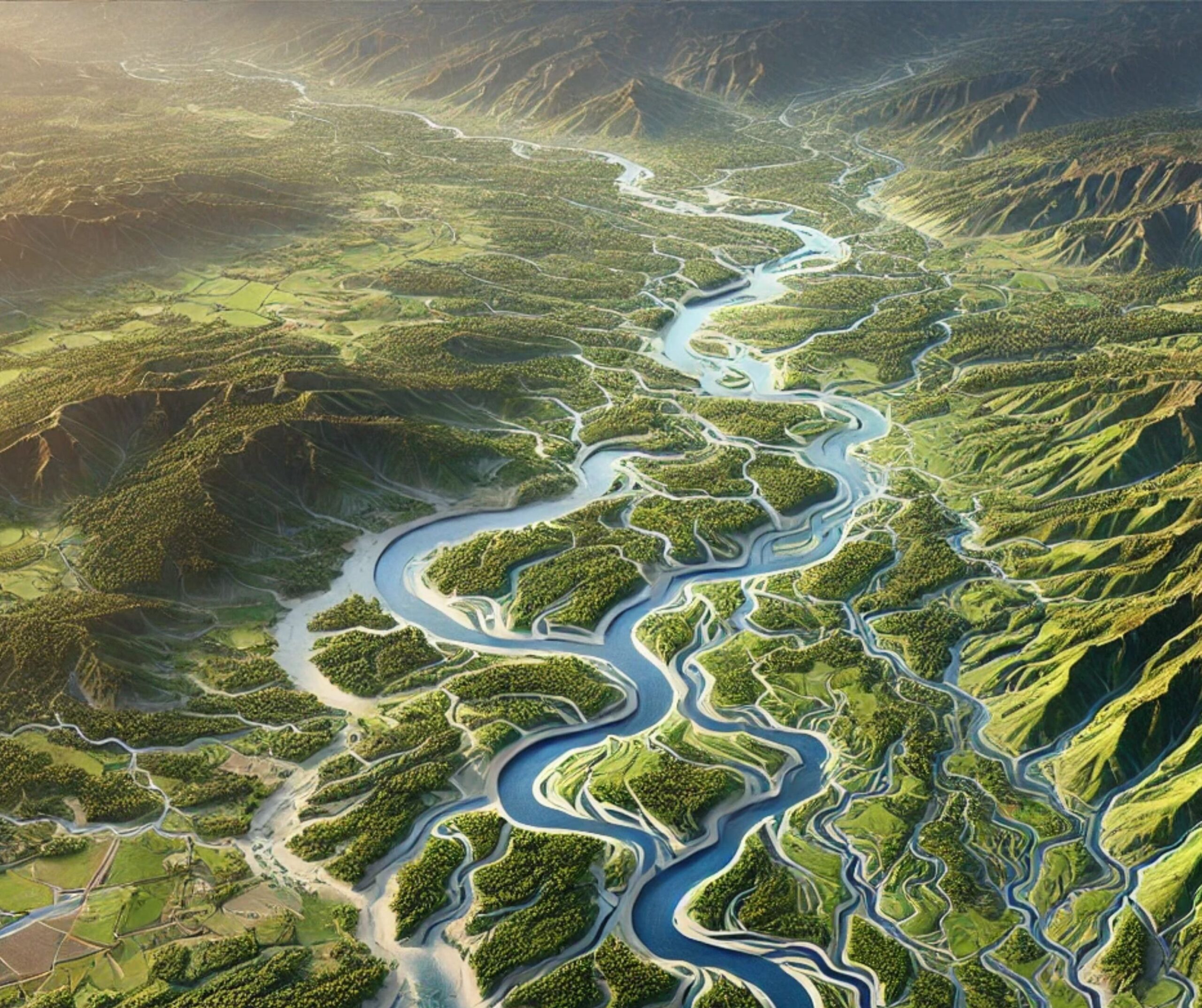 Neches River Watershed Map - WhiteClouds