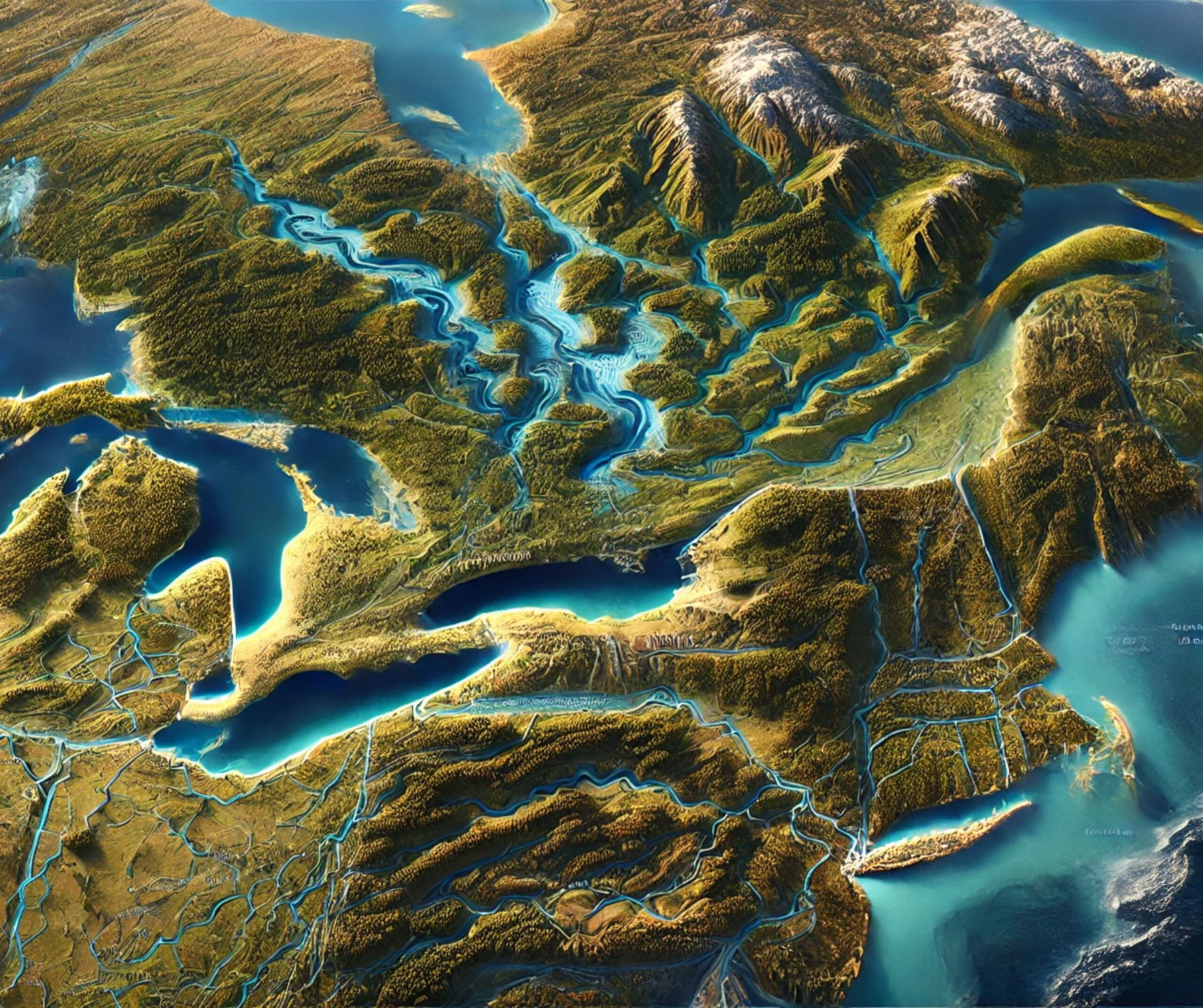 St. Lawrence River Watershed Map - WhiteClouds