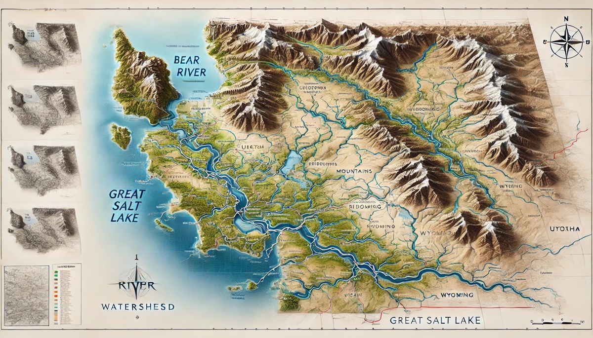 Bear River Watershed Map - WhiteClouds
