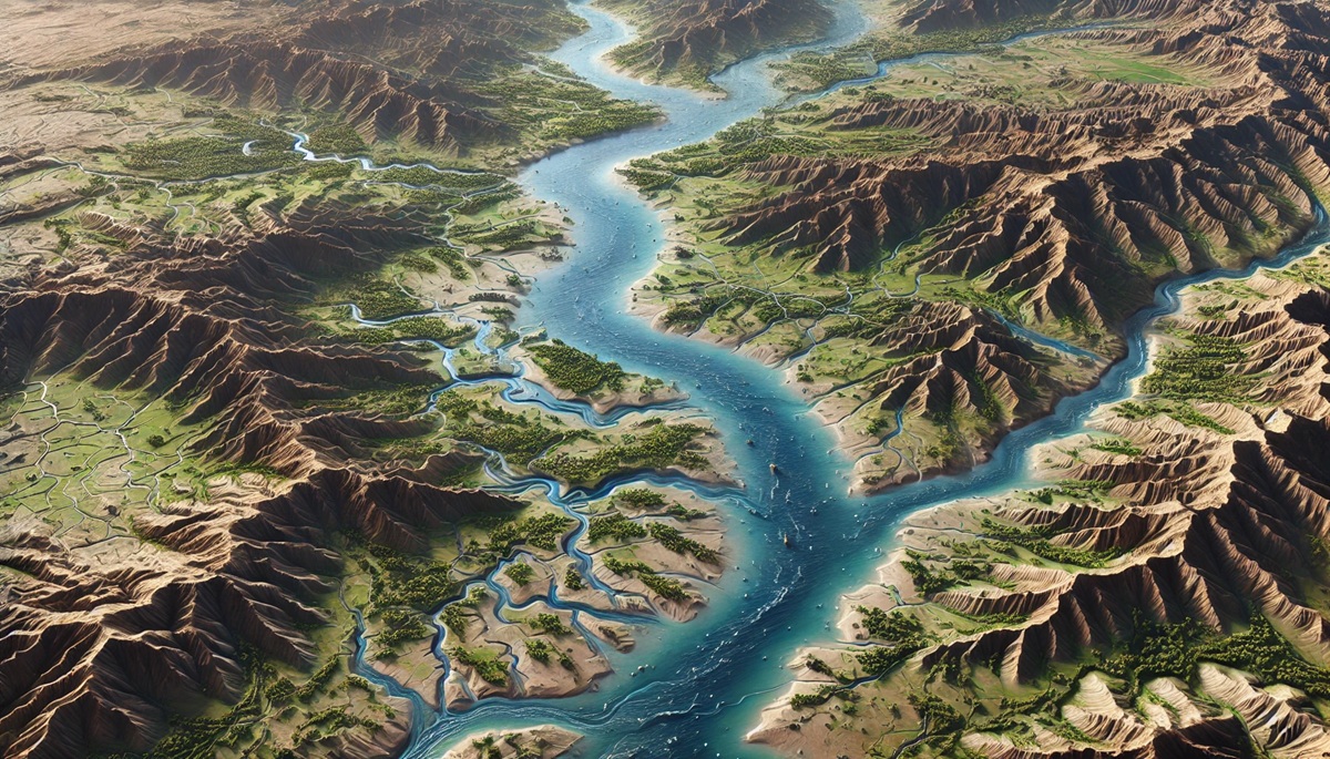 Chambal River Watershed Map - WhiteClouds