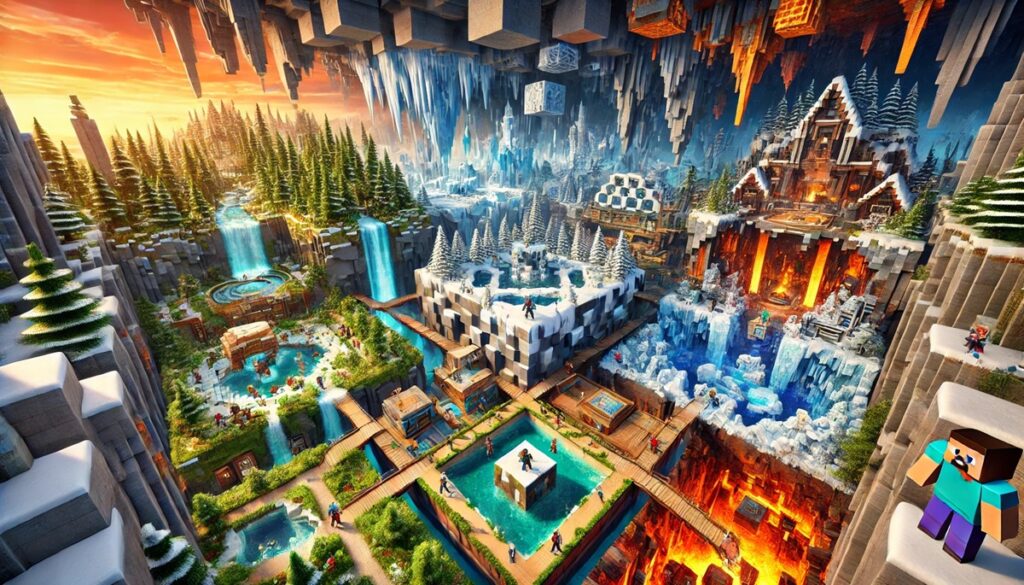 Top 10 Minecraft Maps - WhiteClouds