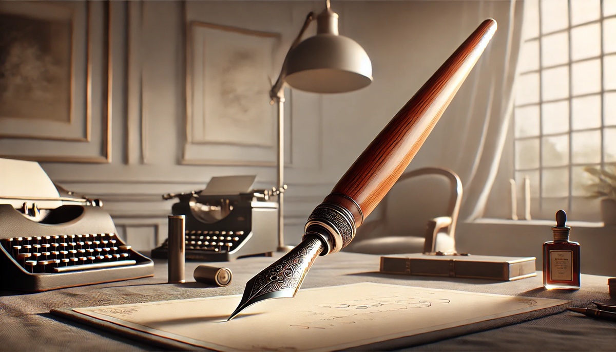 Giant Calligraphy Pen Prop - WhiteClouds